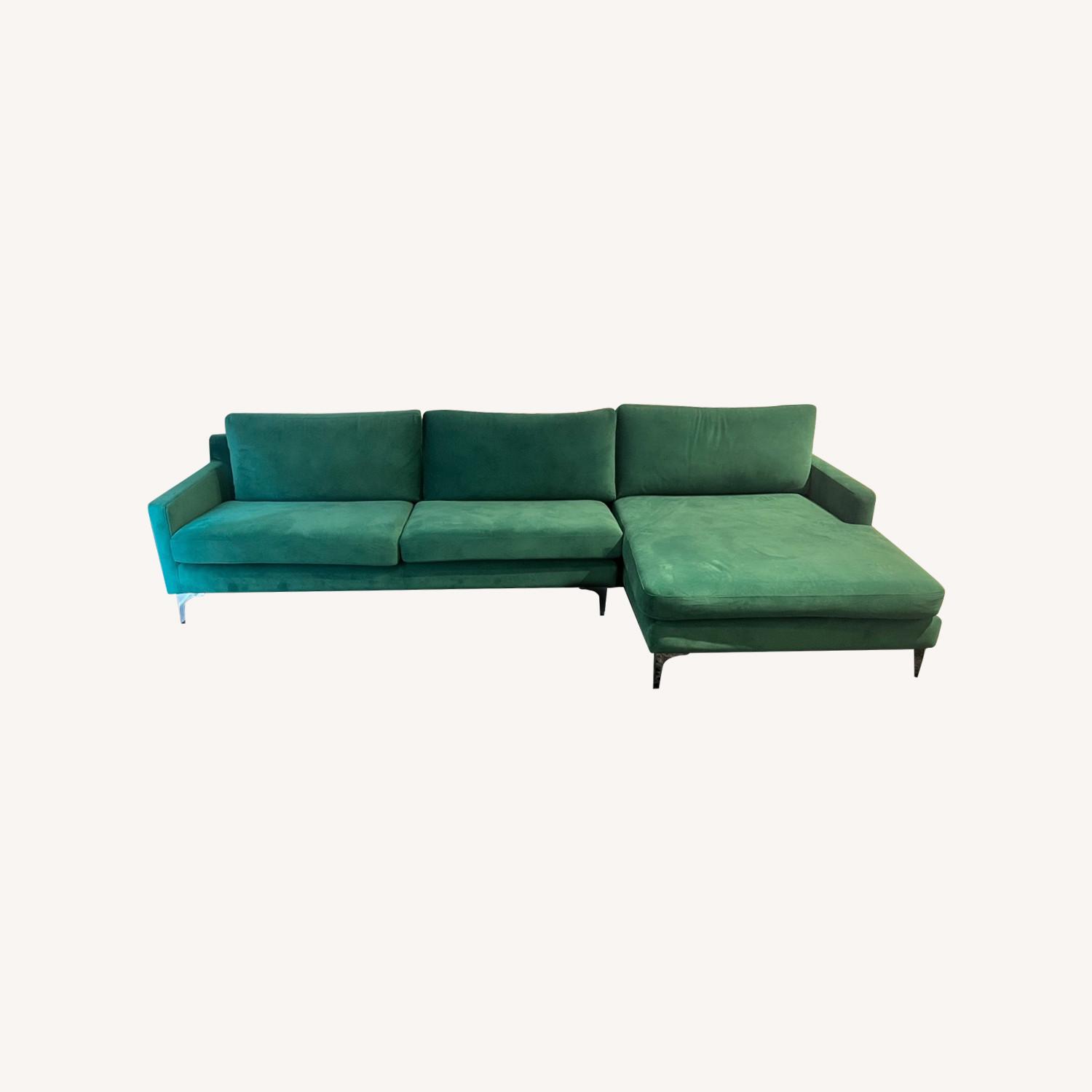 All Modern Jones L Shaped Sectional - AptDeco
