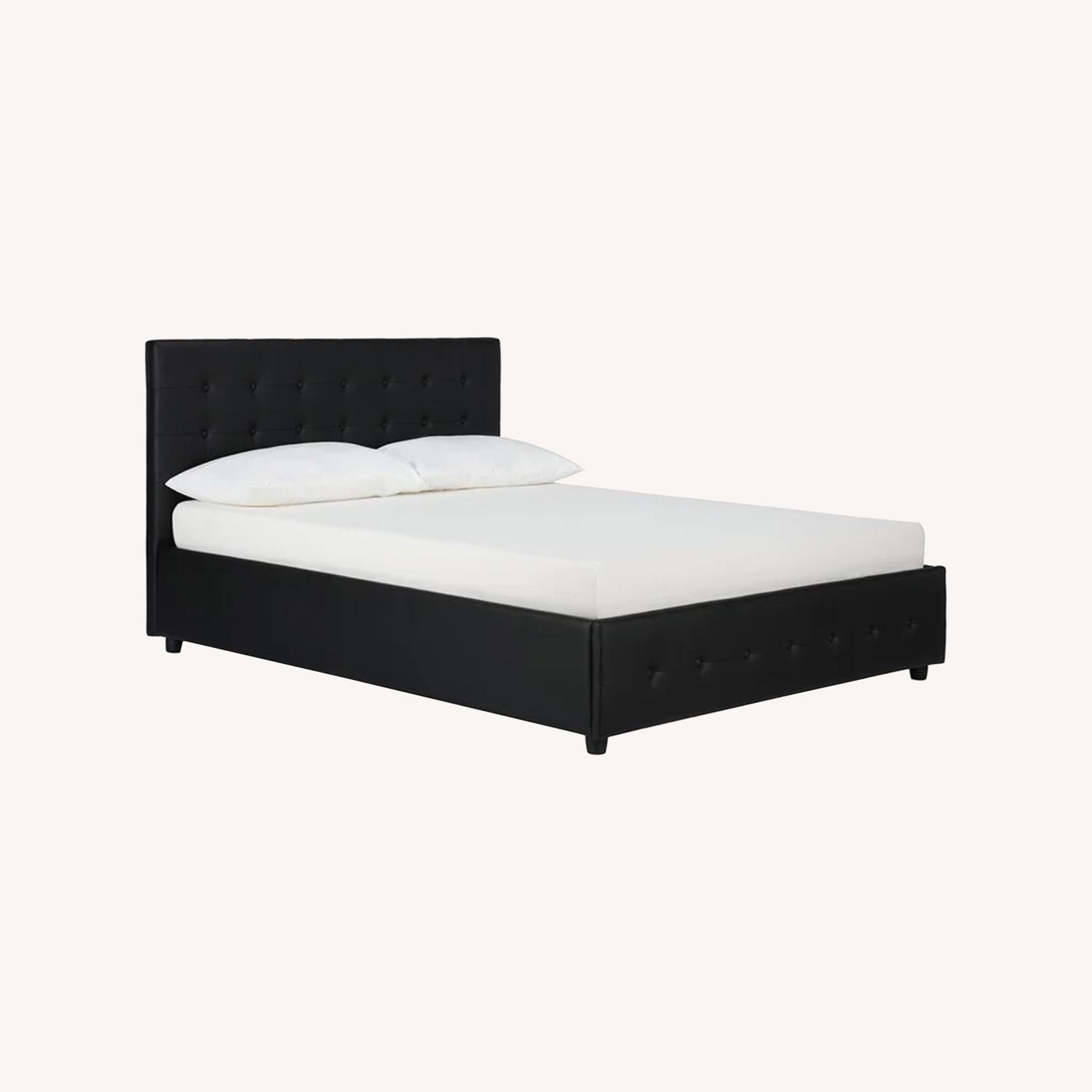 Wayfair Morphis Vegan Leather Platform Storage Bed - AptDeco