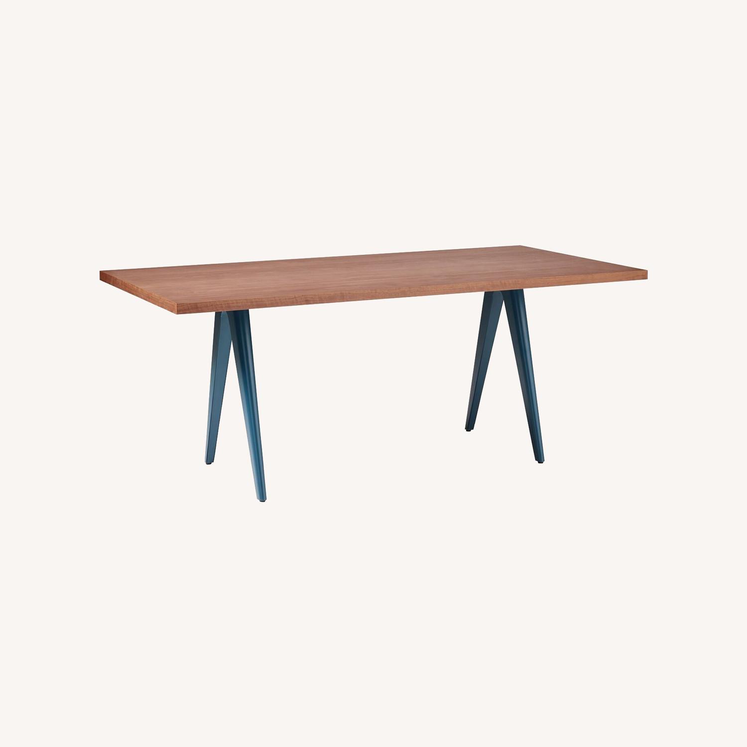 West Elm Hoyt Splayed Dining Table - AptDeco