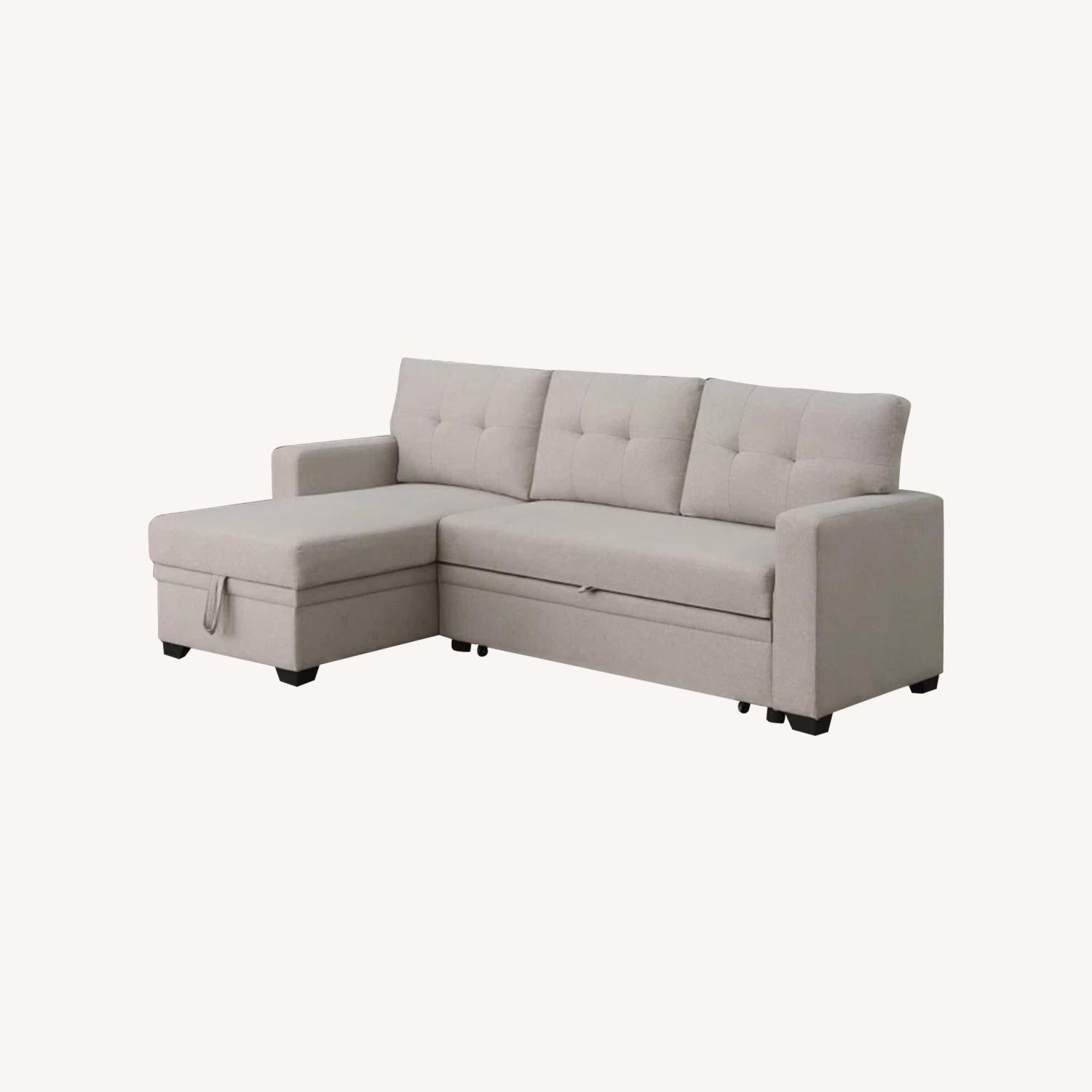 Wade Logan Wide Reversible Sleeper Sofa - AptDeco