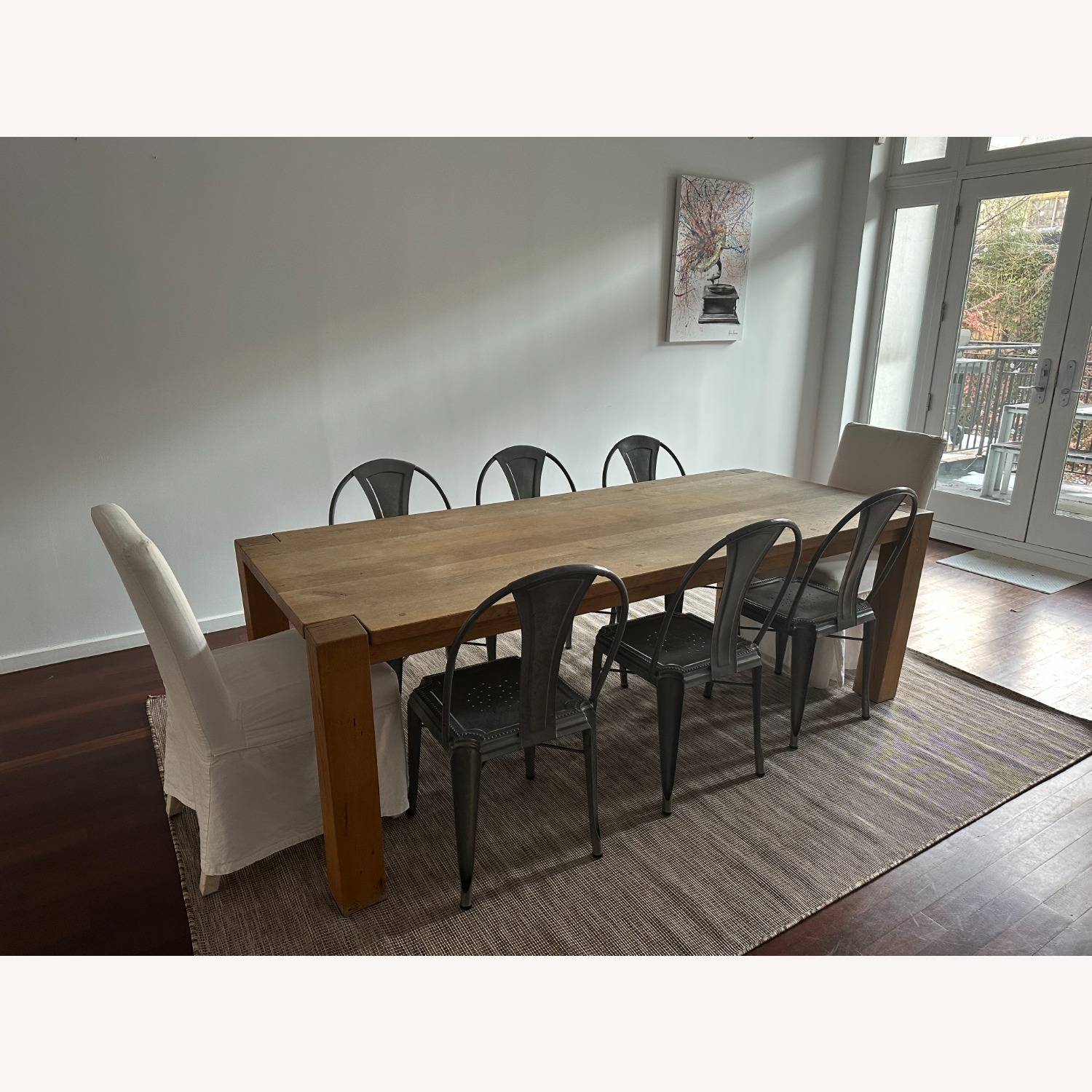 Crate & Barrel Terra Dining Table - AptDeco