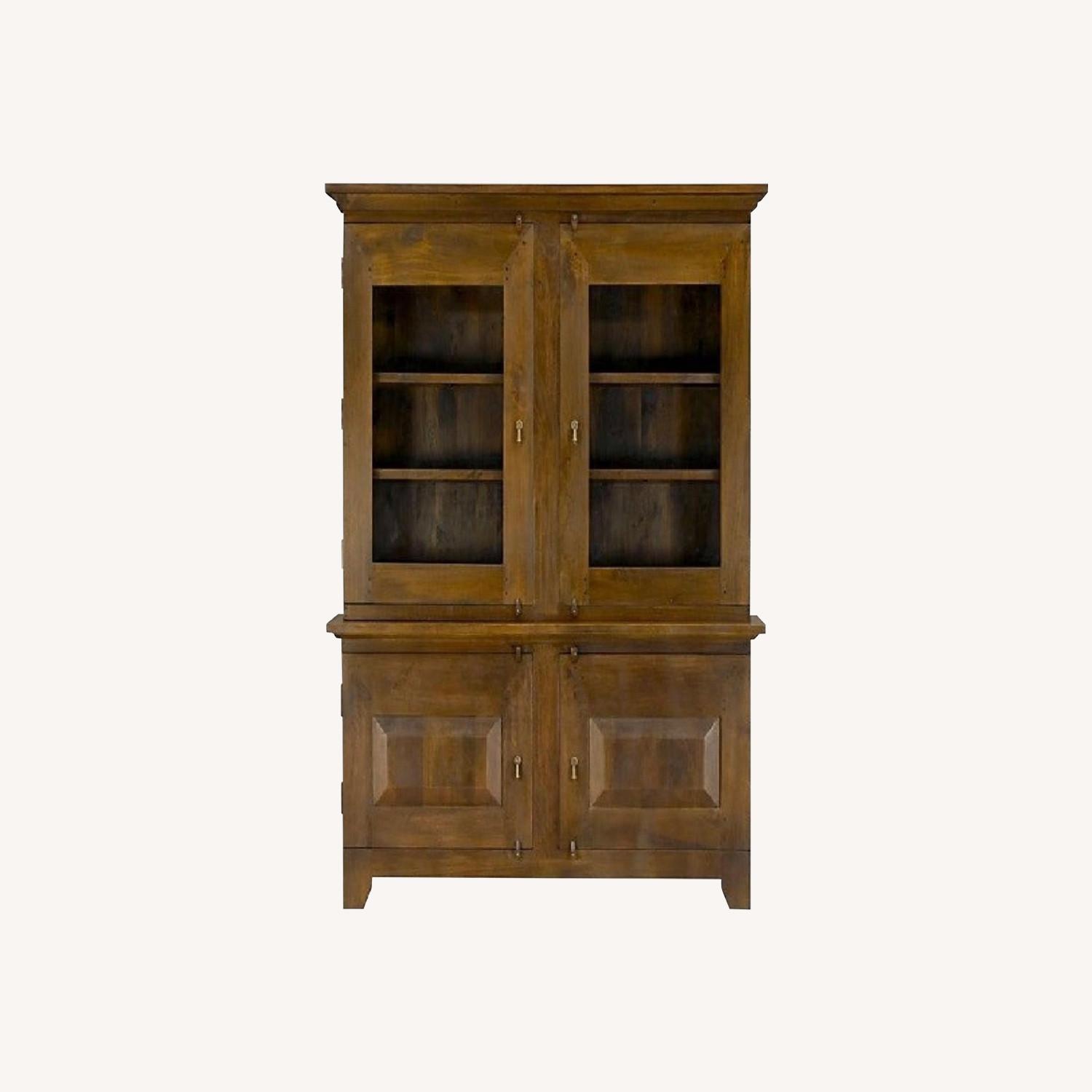 Crate & Barrel Basque Sideboard & Hutch - AptDeco
