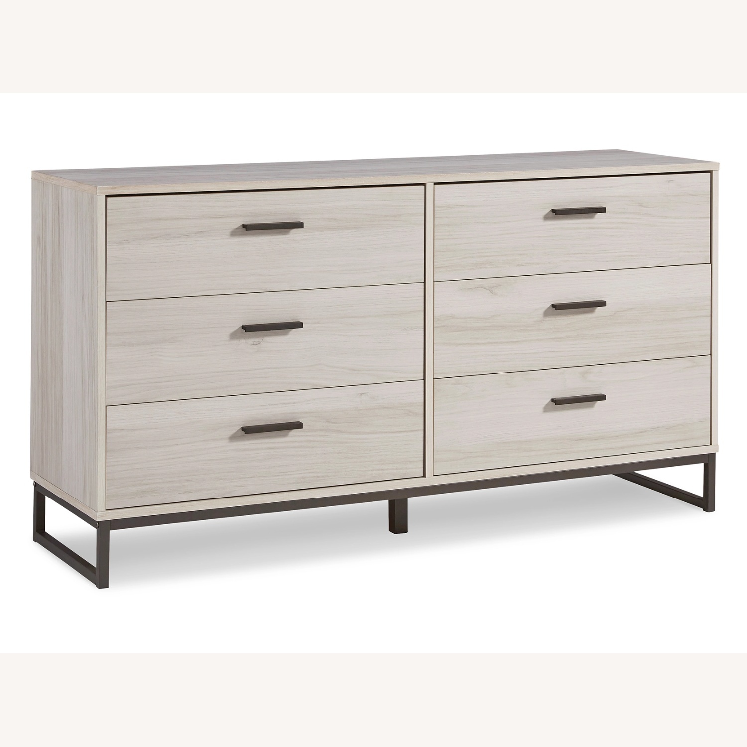 Ashley Furniture Socalle Modern Sleek 6 Drawer Dresser - AptDeco