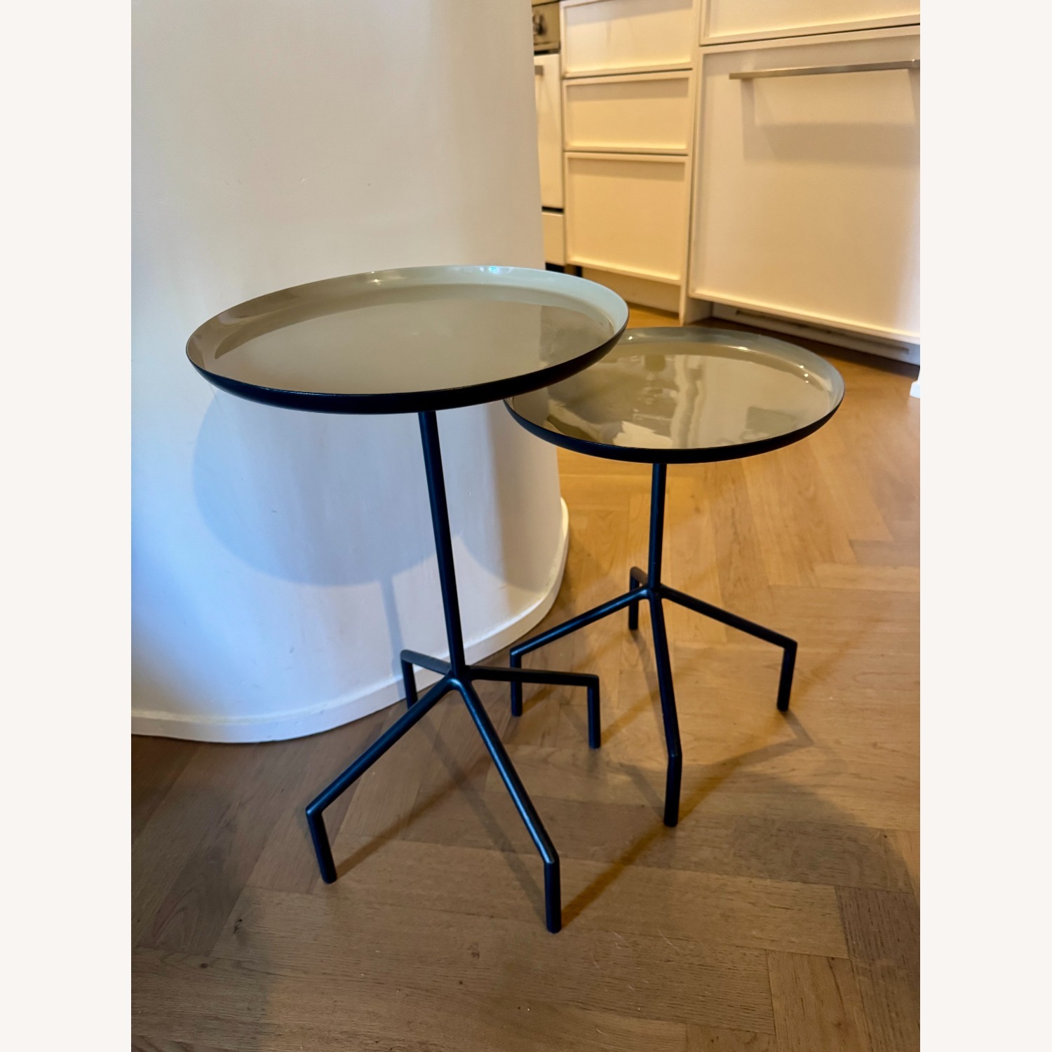 CB2 Pablo Side Tables - AptDeco