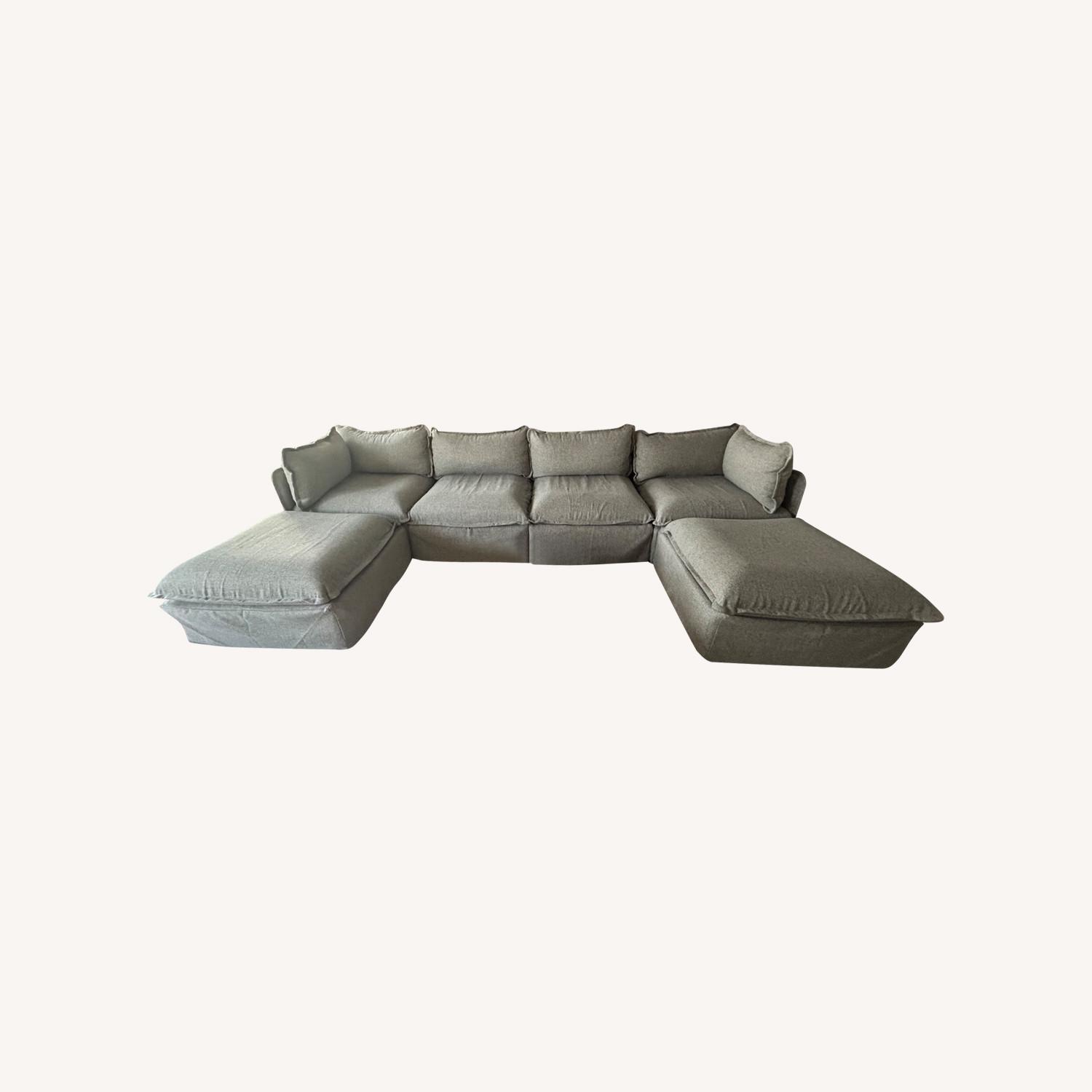 Anabei U-Sectional 4 Seater - AptDeco