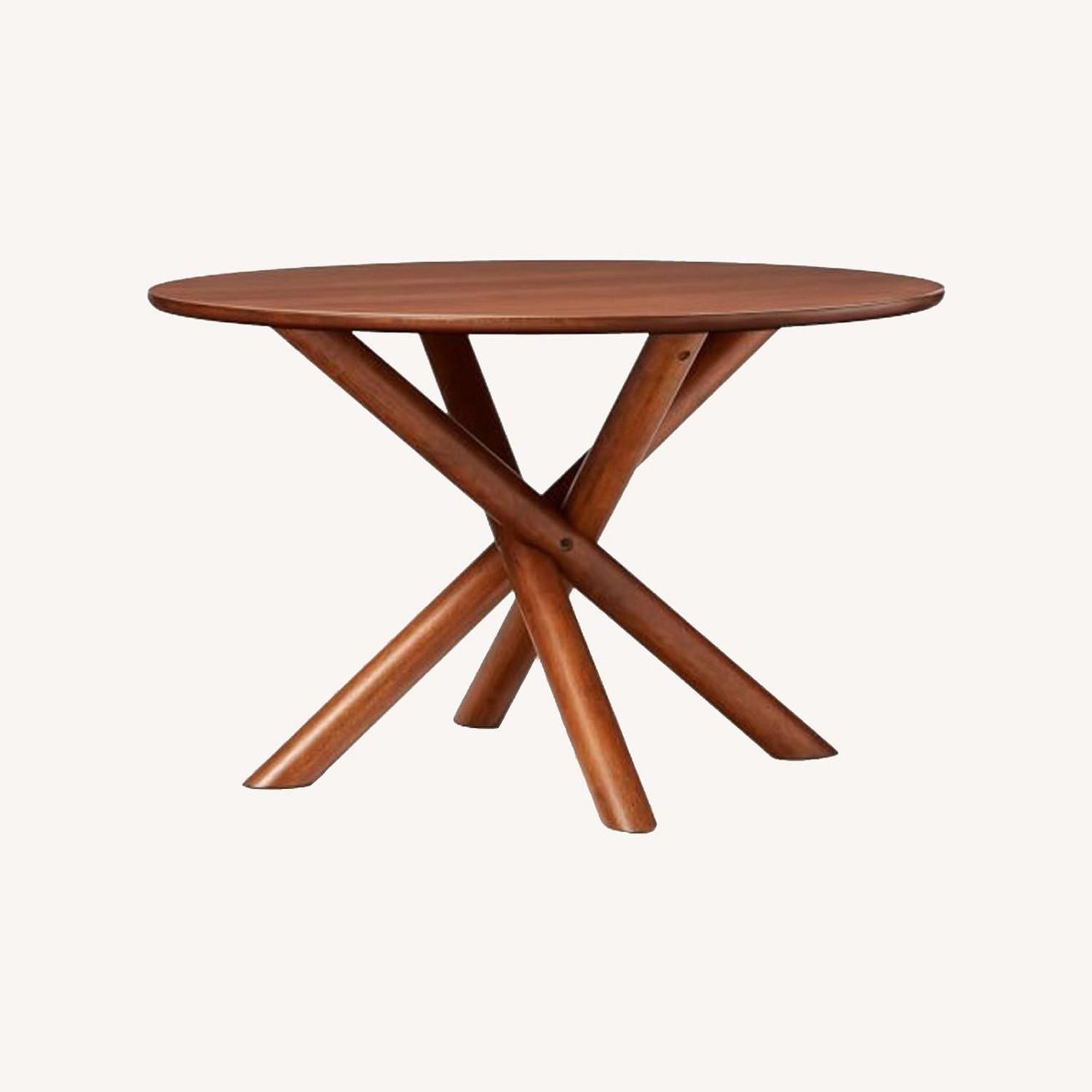 West Elm Jax Round Dining Table - AptDeco