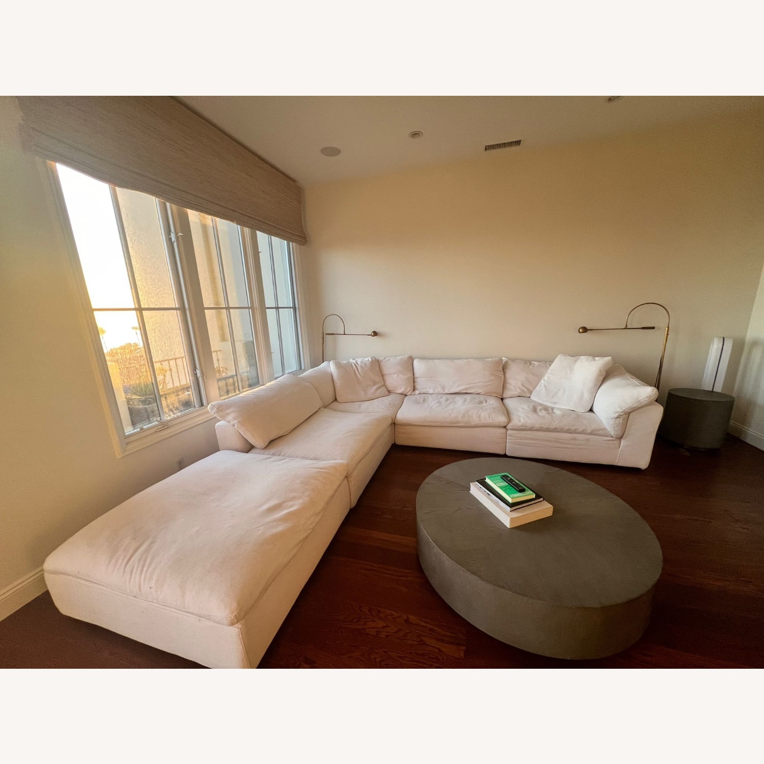 Restoration Hardware Cloud Sectional with Ottoman - AptDeco