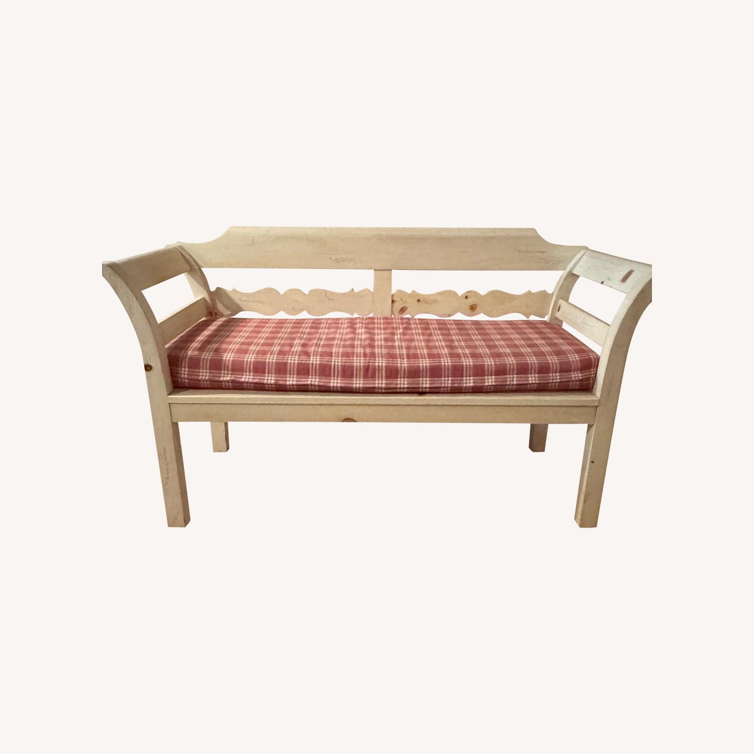 Ethan Allen Country Bench - AptDeco