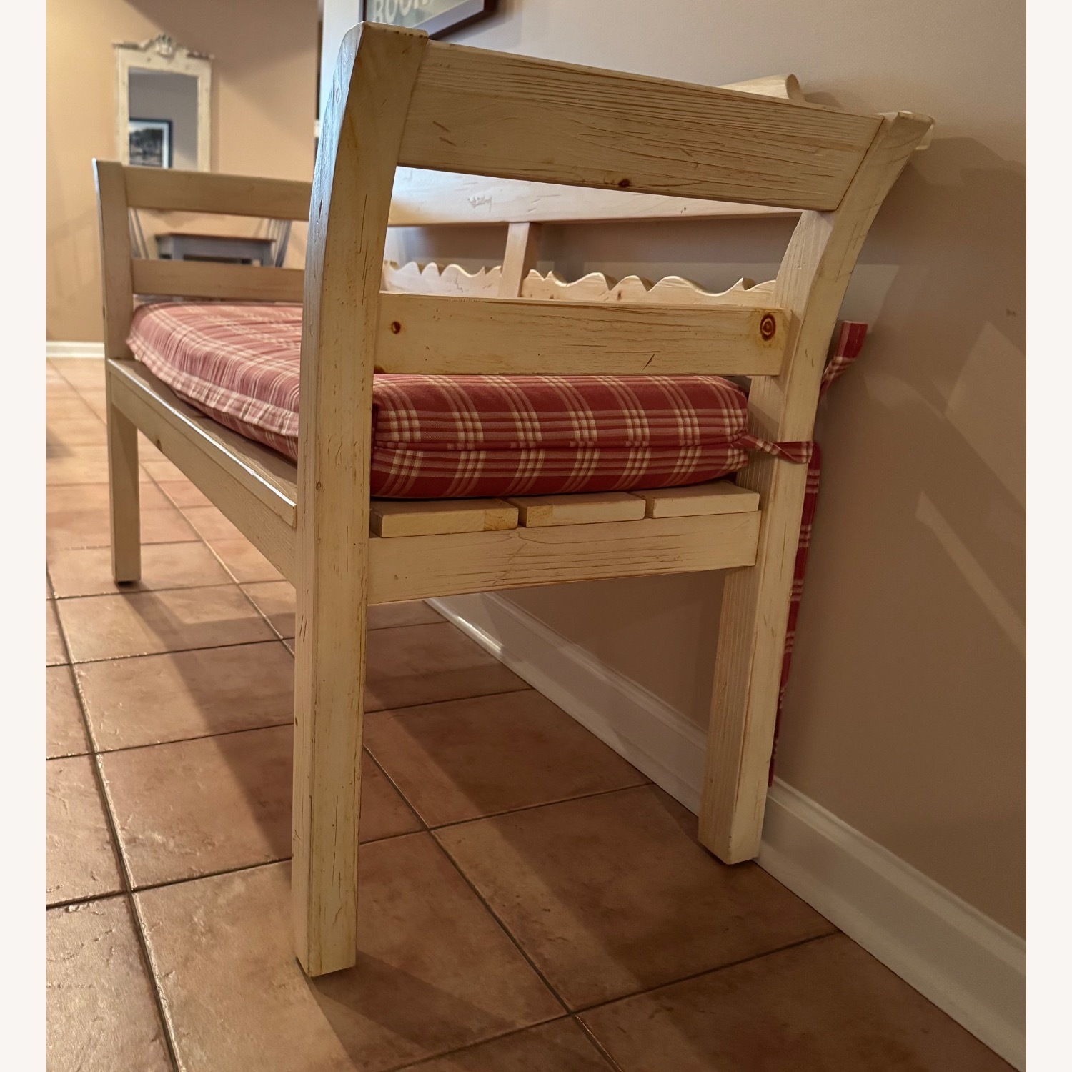 Ethan Allen Country Bench - AptDeco