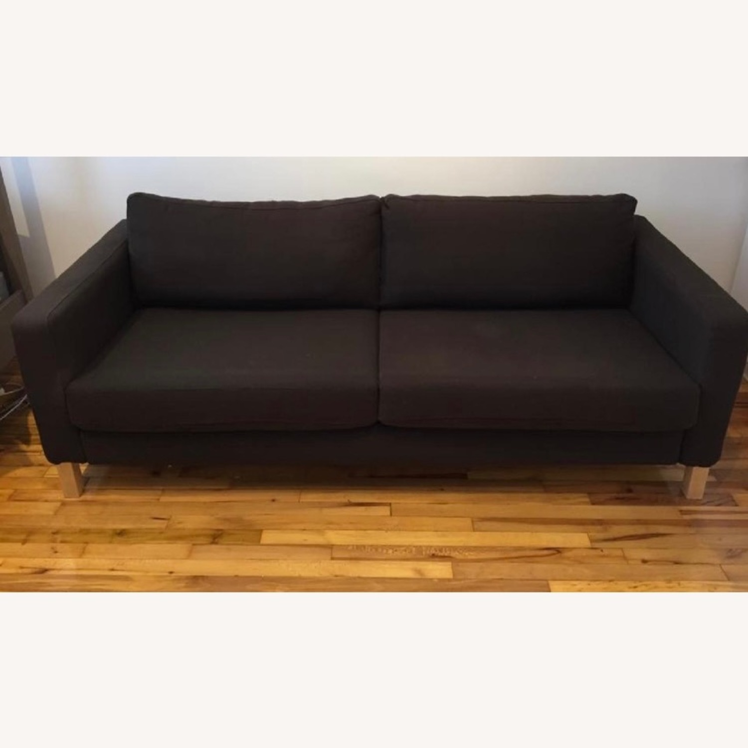 IKEA Brown Karlstad Sofa - AptDeco
