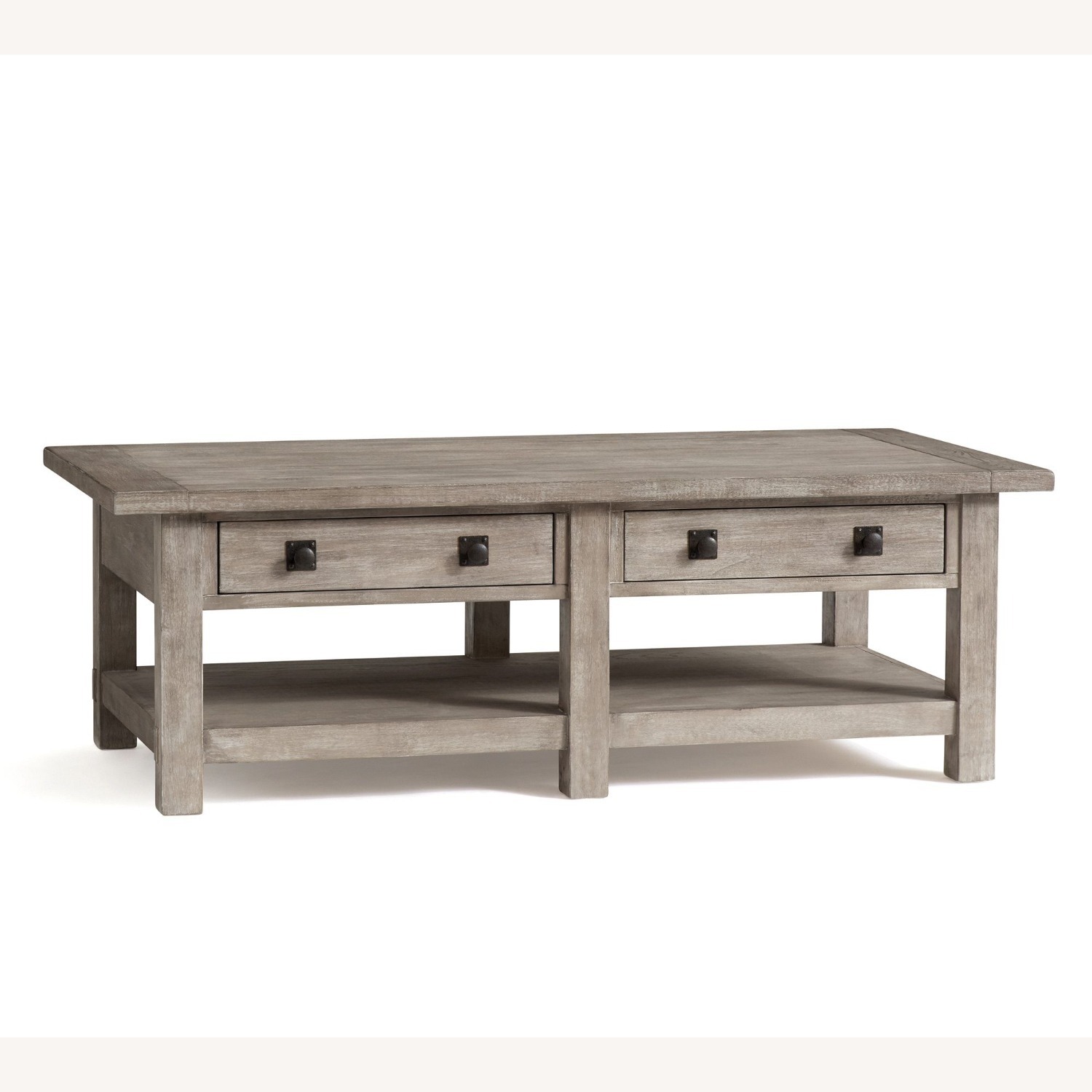 Pottery Barn Benchwright Rectangular Coffee Table - AptDeco