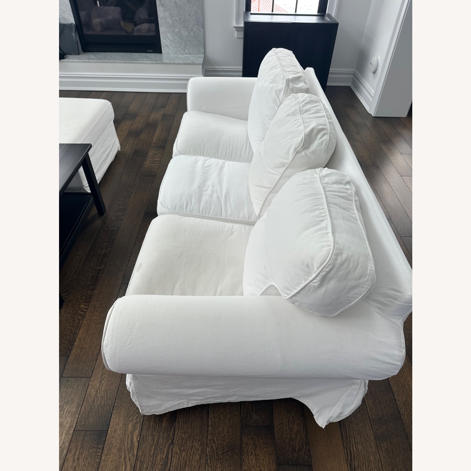 IKEA Ektorp White Couch - AptDeco