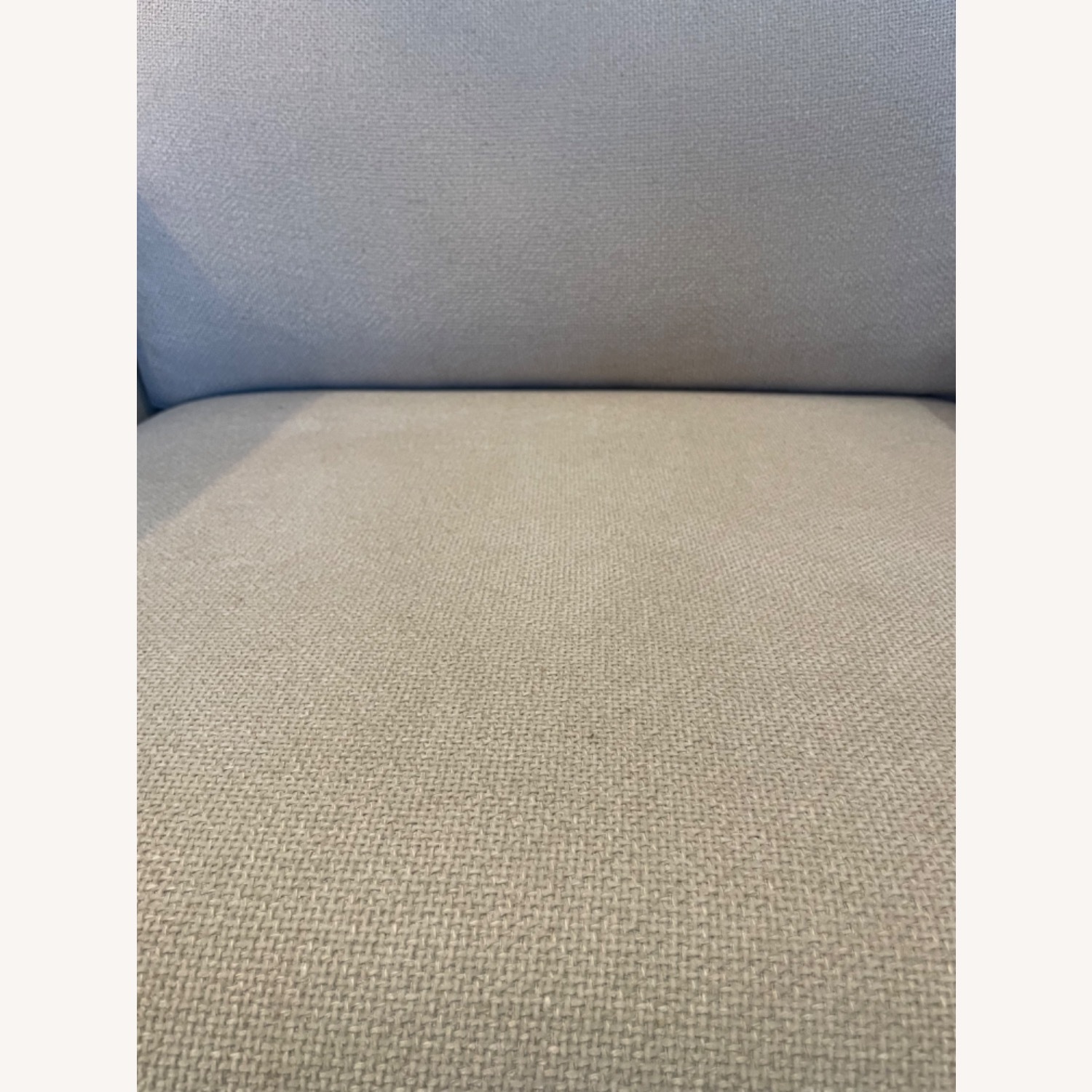 Crate & Barrel Pacific 2 Seat Track Arm Sofa with Wood Legs - AptDeco