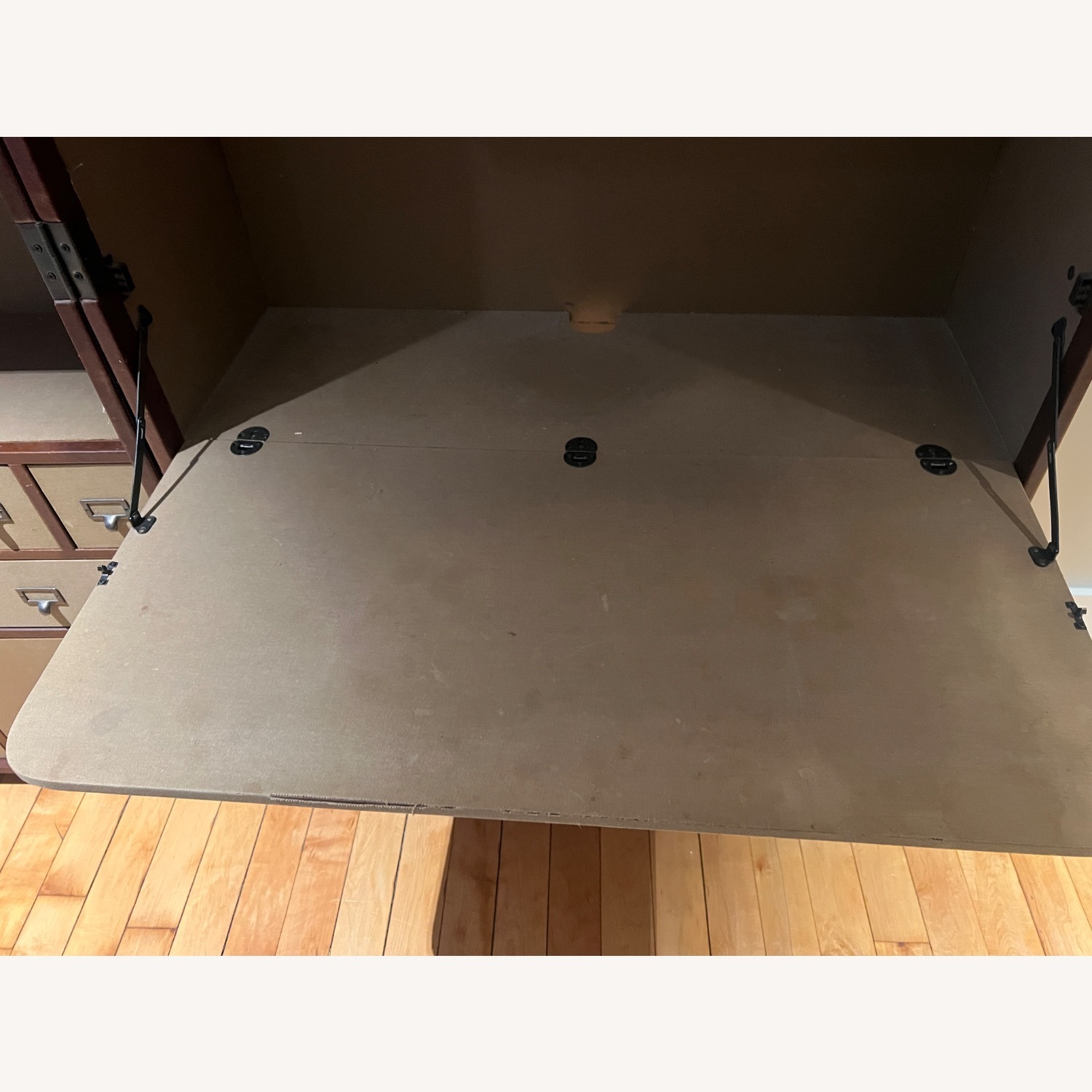 Restoration Hardware Mayfair Steamer Trunk Secretary Desk - AptDeco