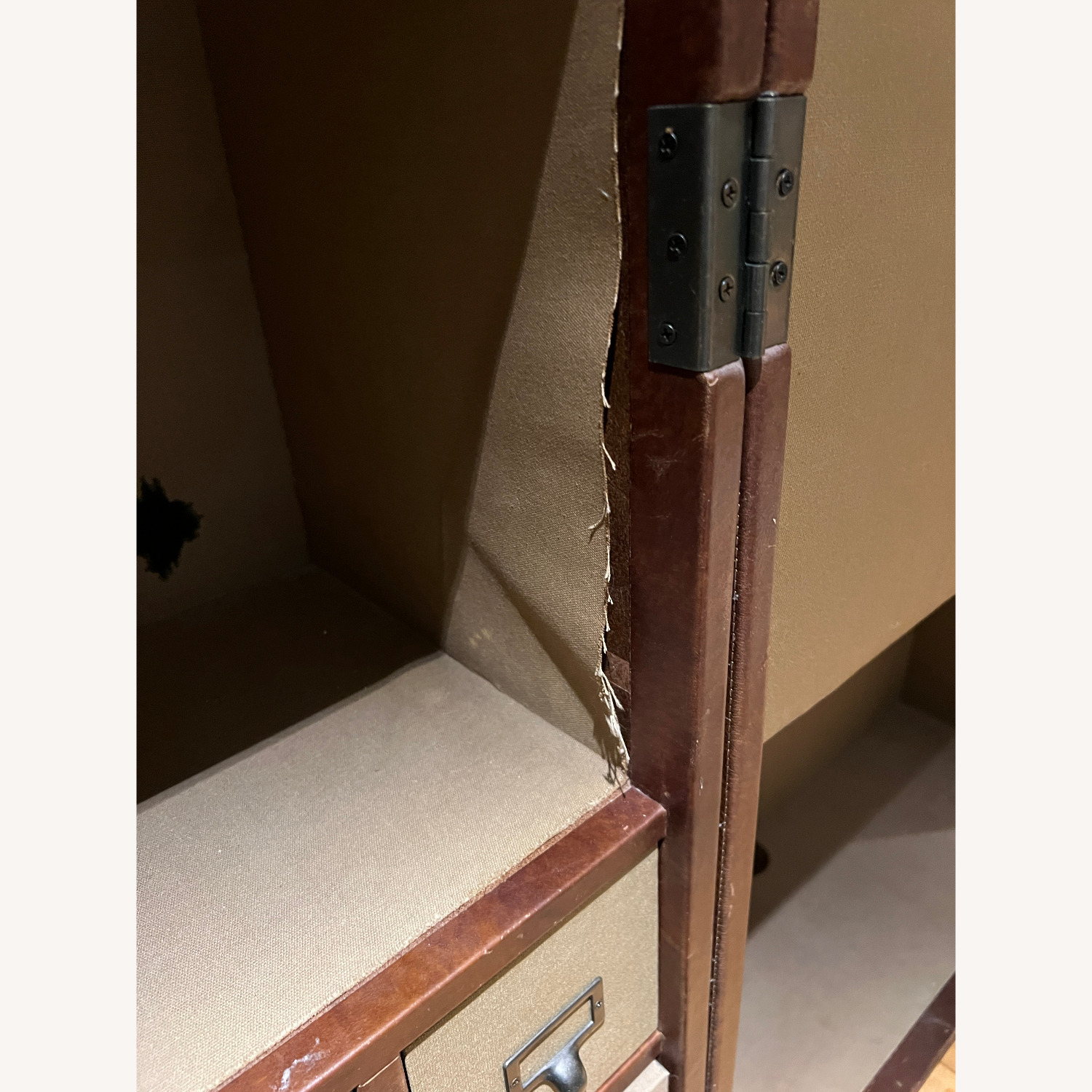 Restoration Hardware Mayfair Steamer Trunk Secretary Desk - AptDeco