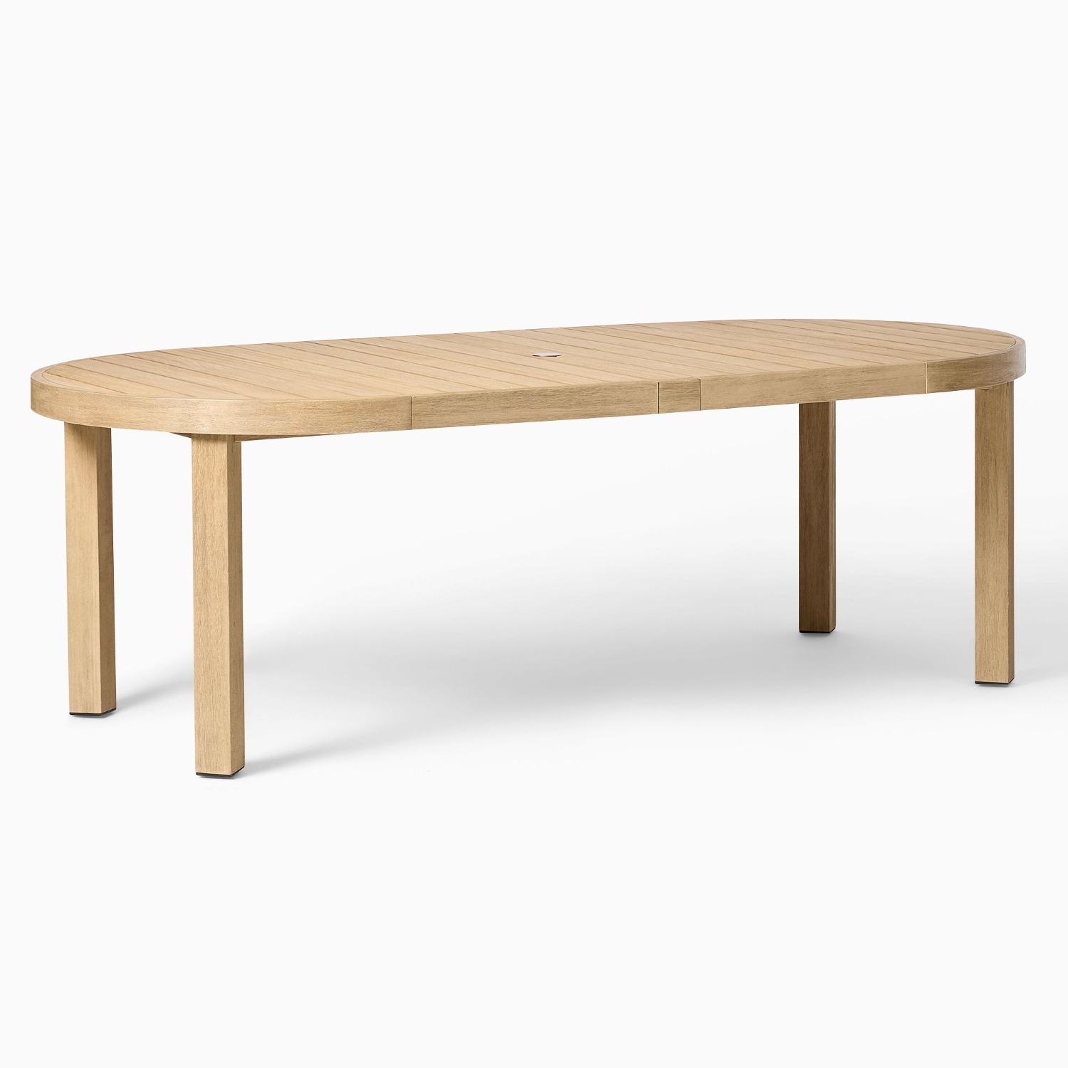West Elm Portside Outdoor Round Expandable Table - AptDeco