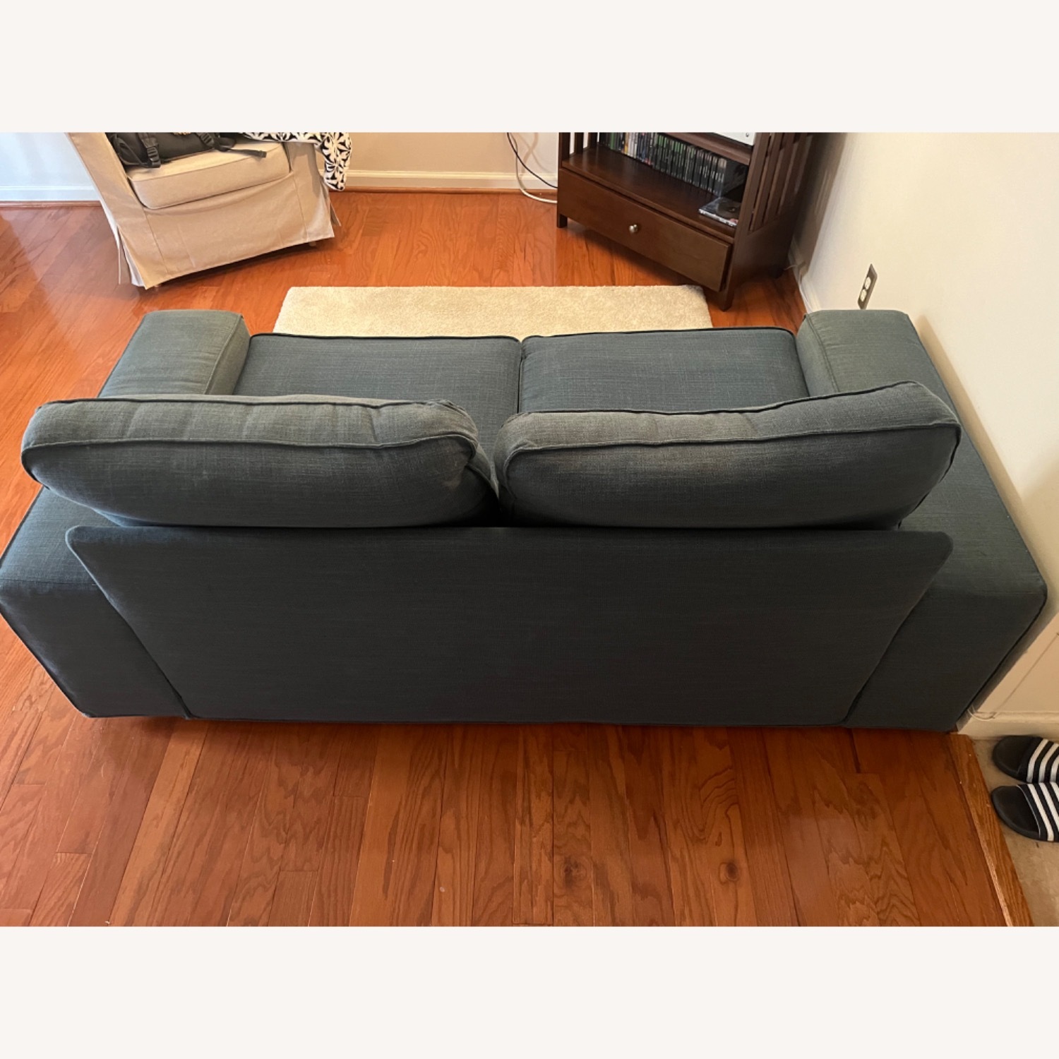 IKEA KIVIK Loveseat Gunnared Blue - AptDeco