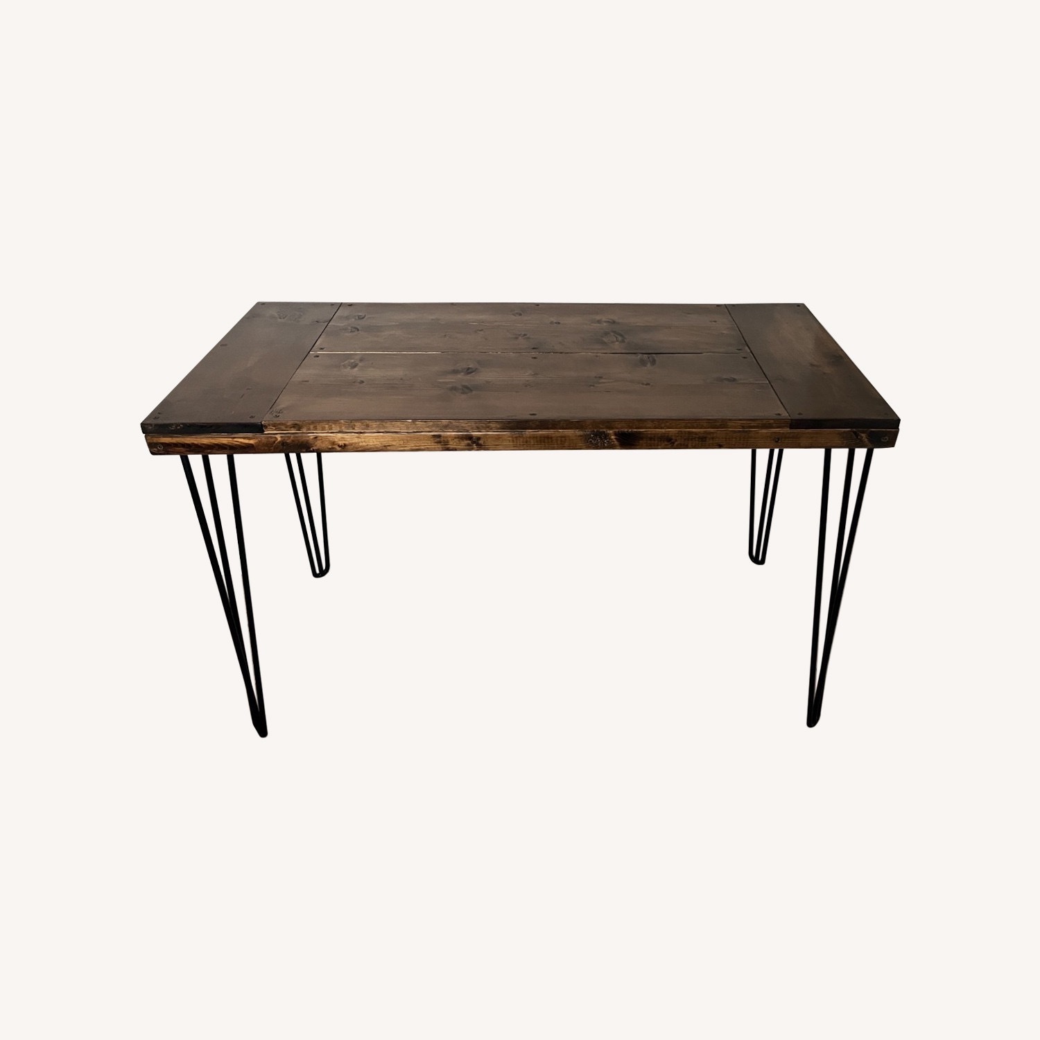 Handmade Walnut Wood Desk/Dining Table - AptDeco