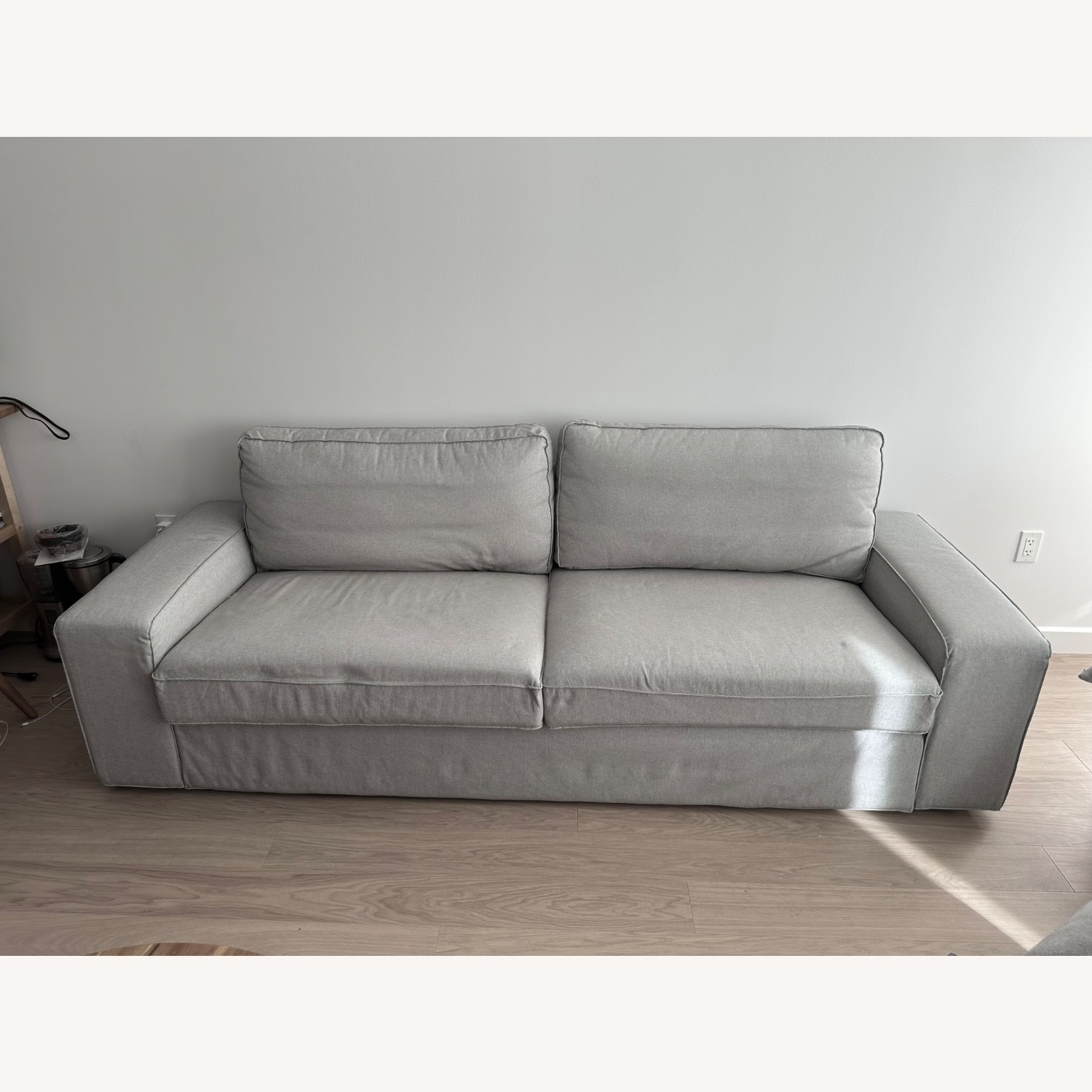 IKEA KIVIK Grey Sofa - AptDeco