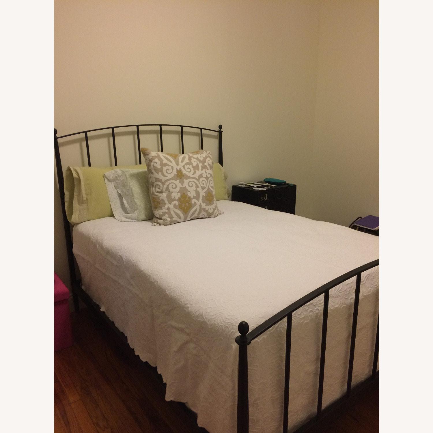 Crate & Barrel Mason Shadow Full Bed - AptDeco