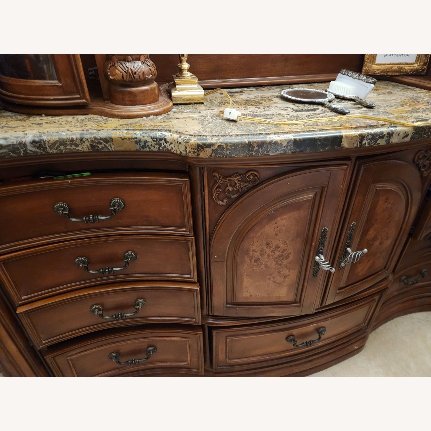 Mirrored Dresser with Storage - AptDeco