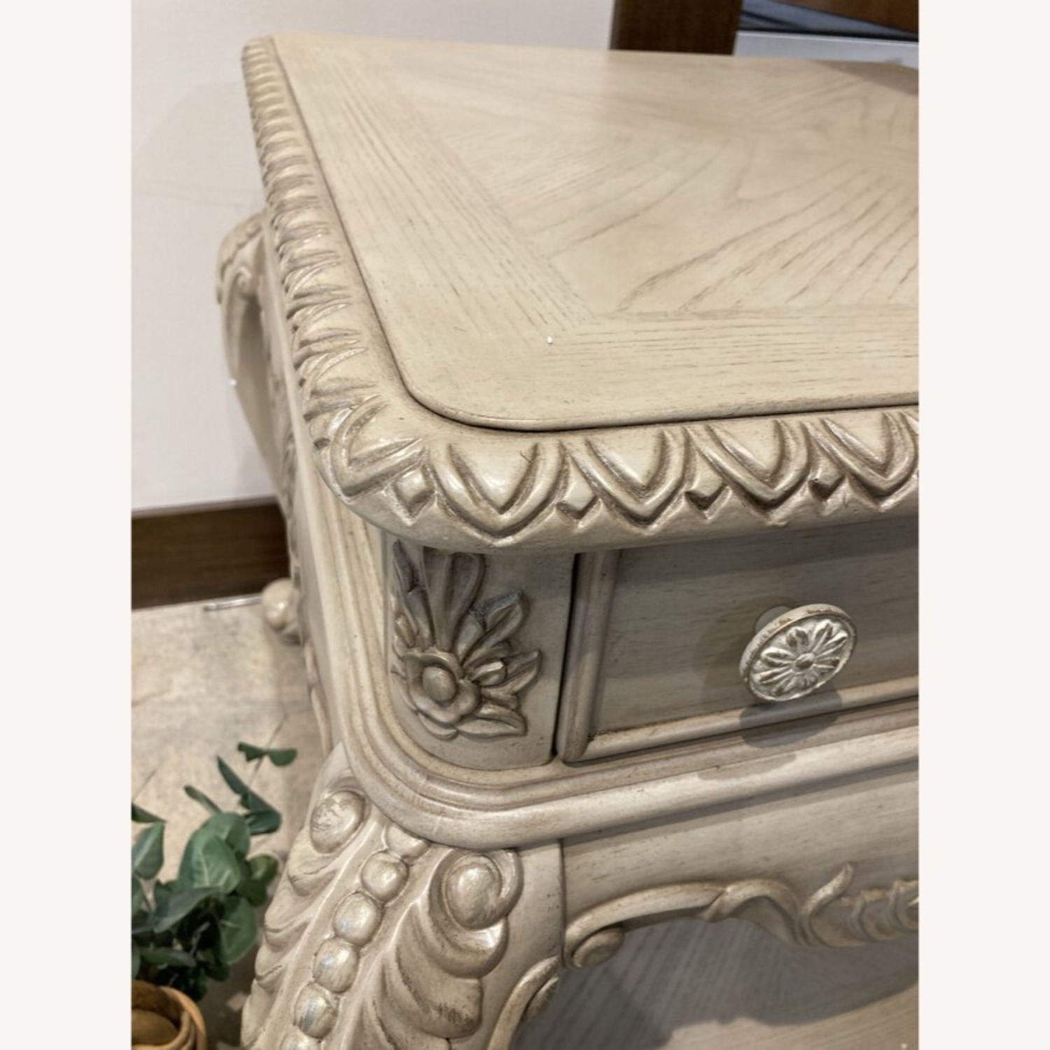 Acme Ragenardus 1-Drawer Side Table - AptDeco