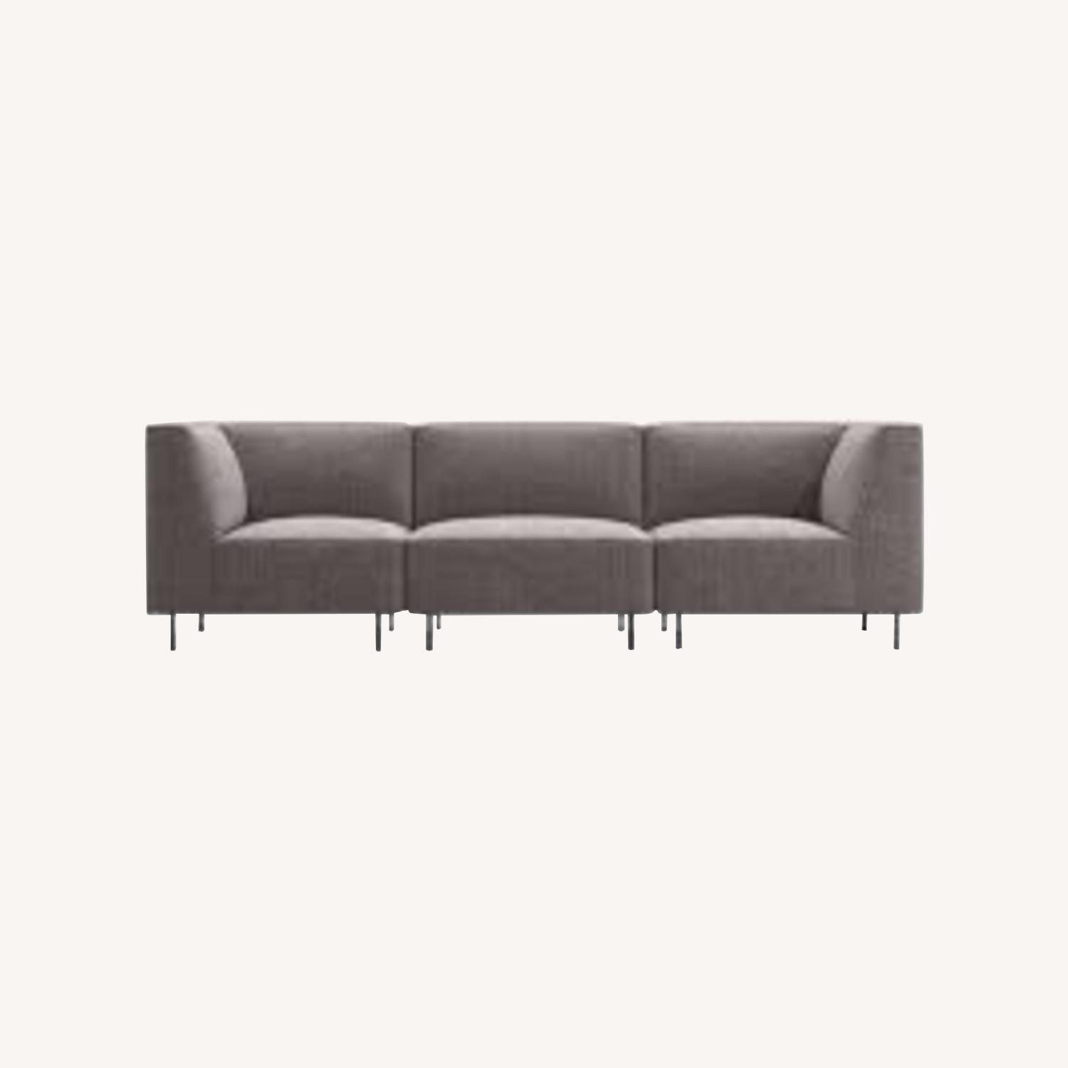 CB2 Strom Modular Couch 3 Pc - AptDeco