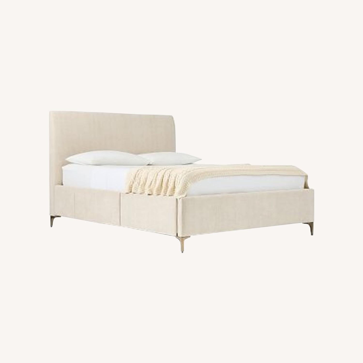 West Elm Andres Side Storage Bed Full - AptDeco