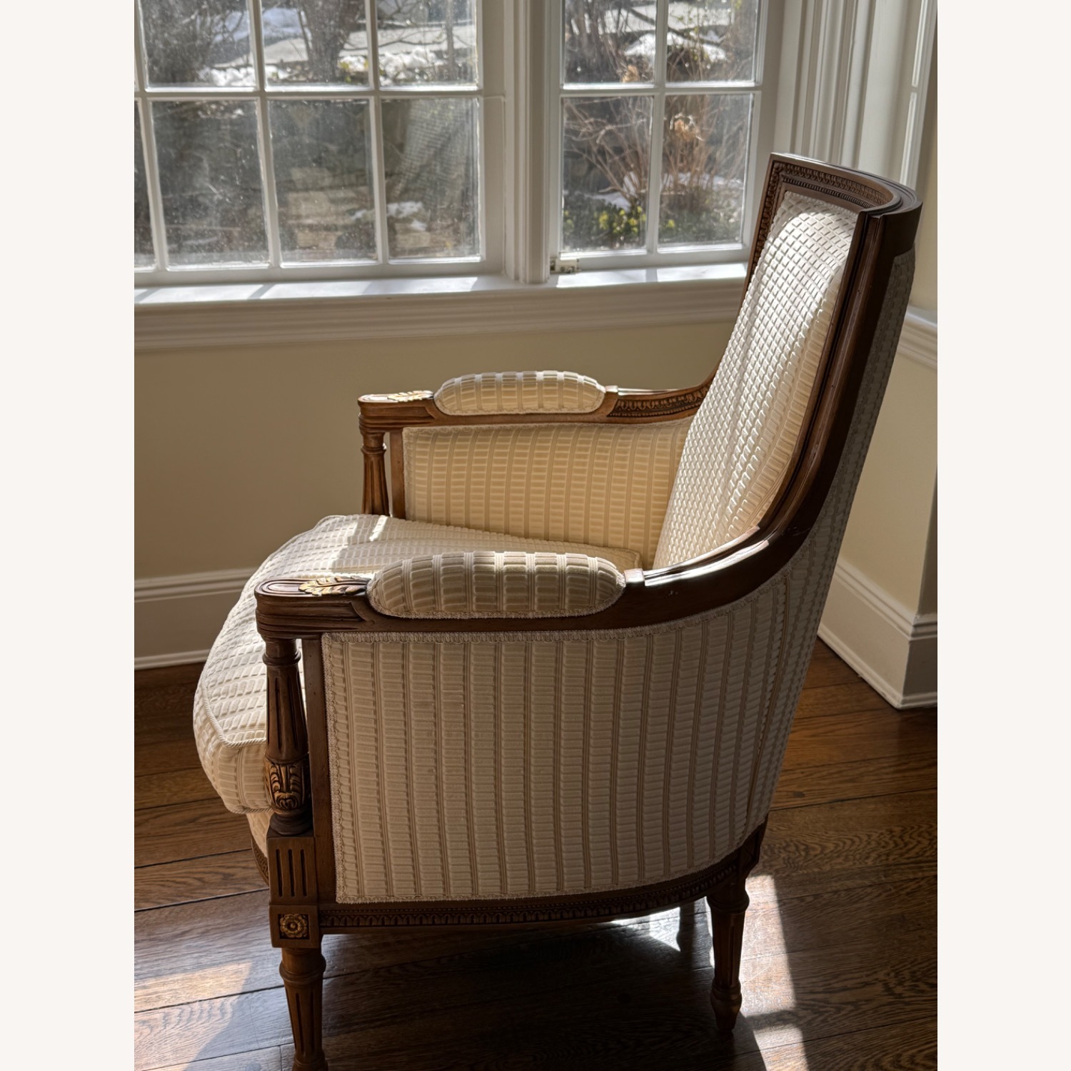 Natural Color Tradition Arm Chair - AptDeco