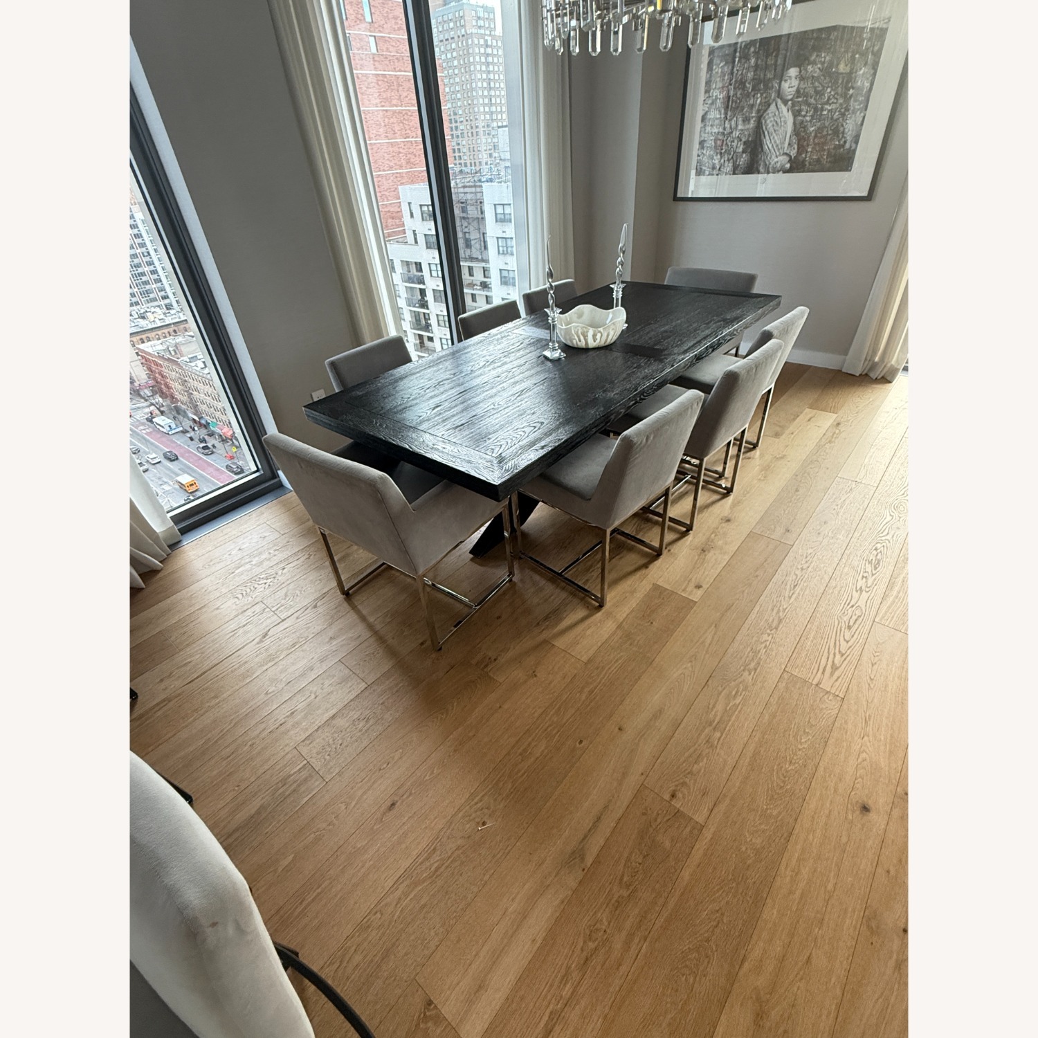 Restoration Hardware 1960s French X-Base Rectangular Dining Table - AptDeco