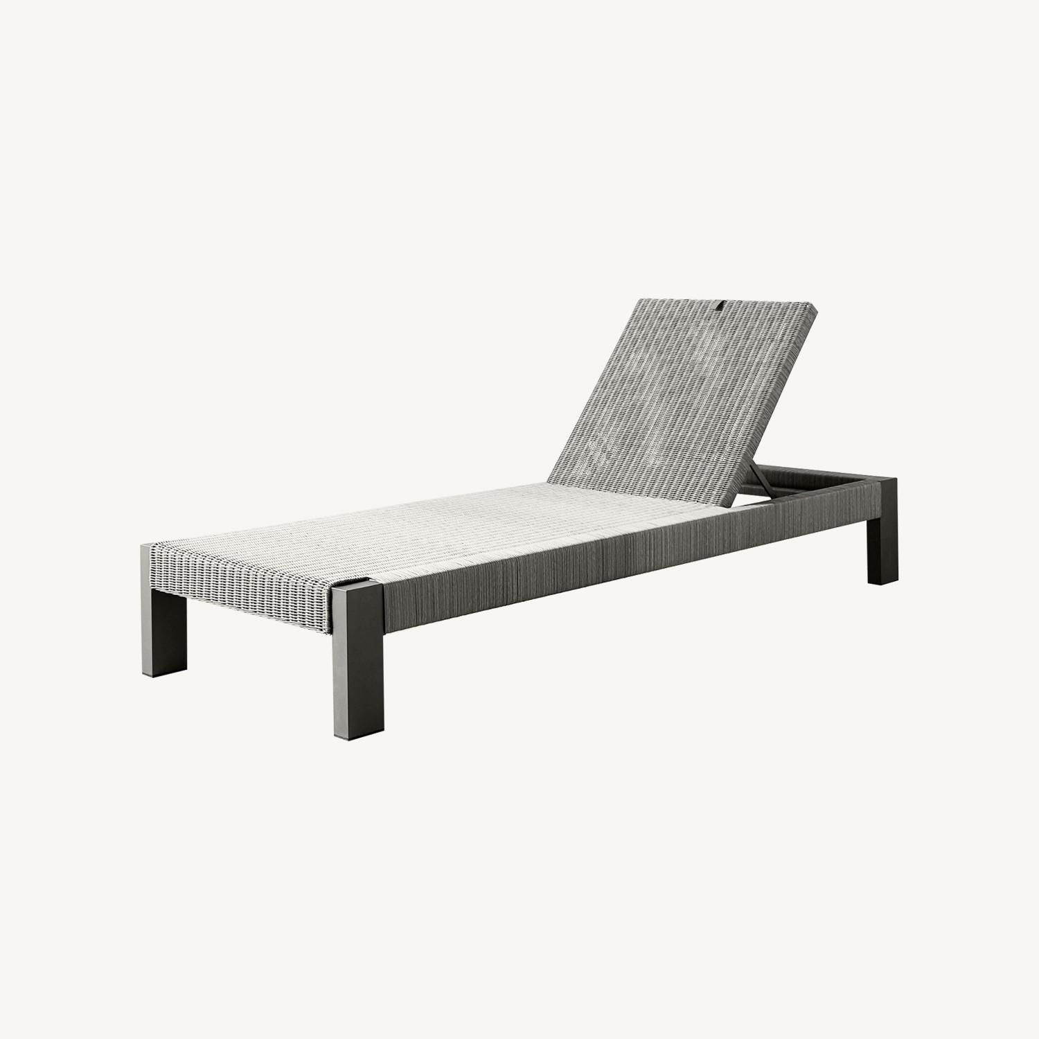 Williams Sonoma Larnaca Chaise - AptDeco