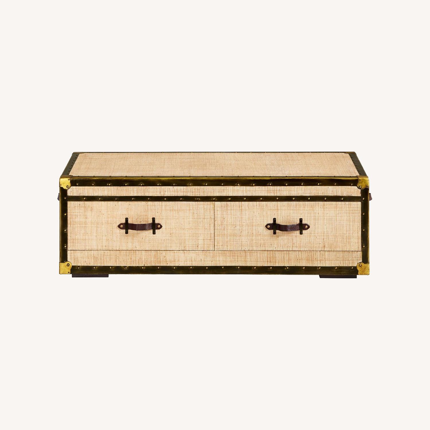 Pottery Barn Ludlow Rectangular Coffee Table (48") - AptDeco