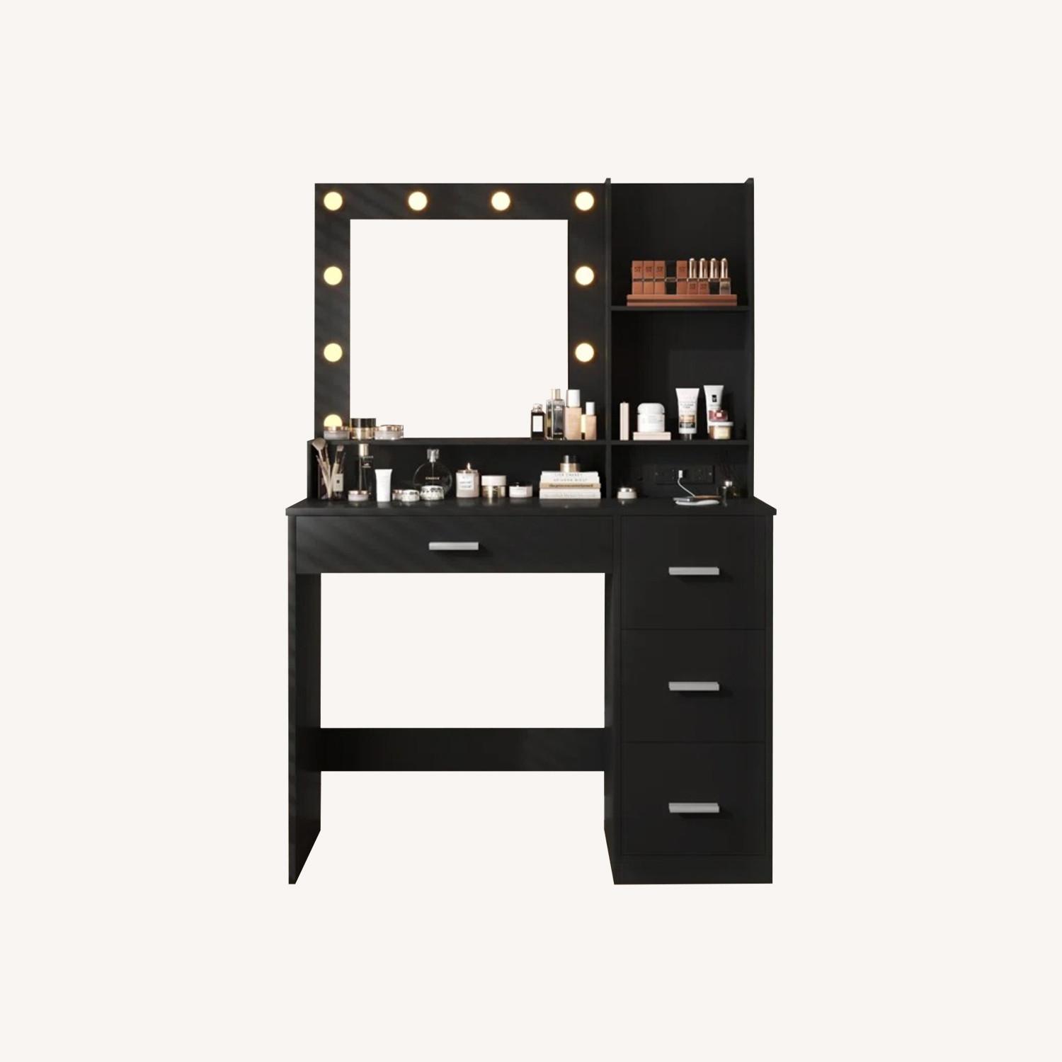 Borko Makeup Vanity With Lights - AptDeco