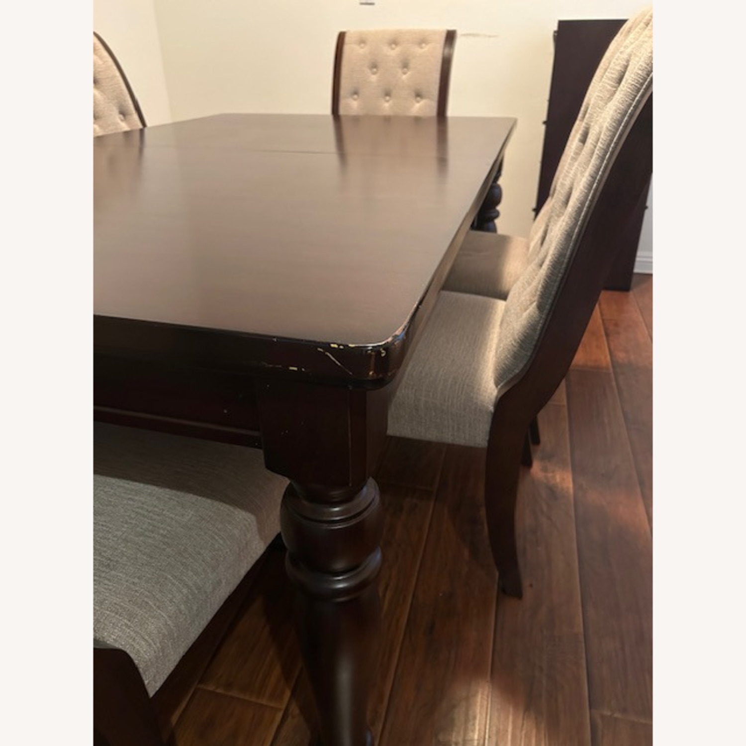 Porter Dining Table & Chairs 7Pc Set Rustic Brown - AptDeco