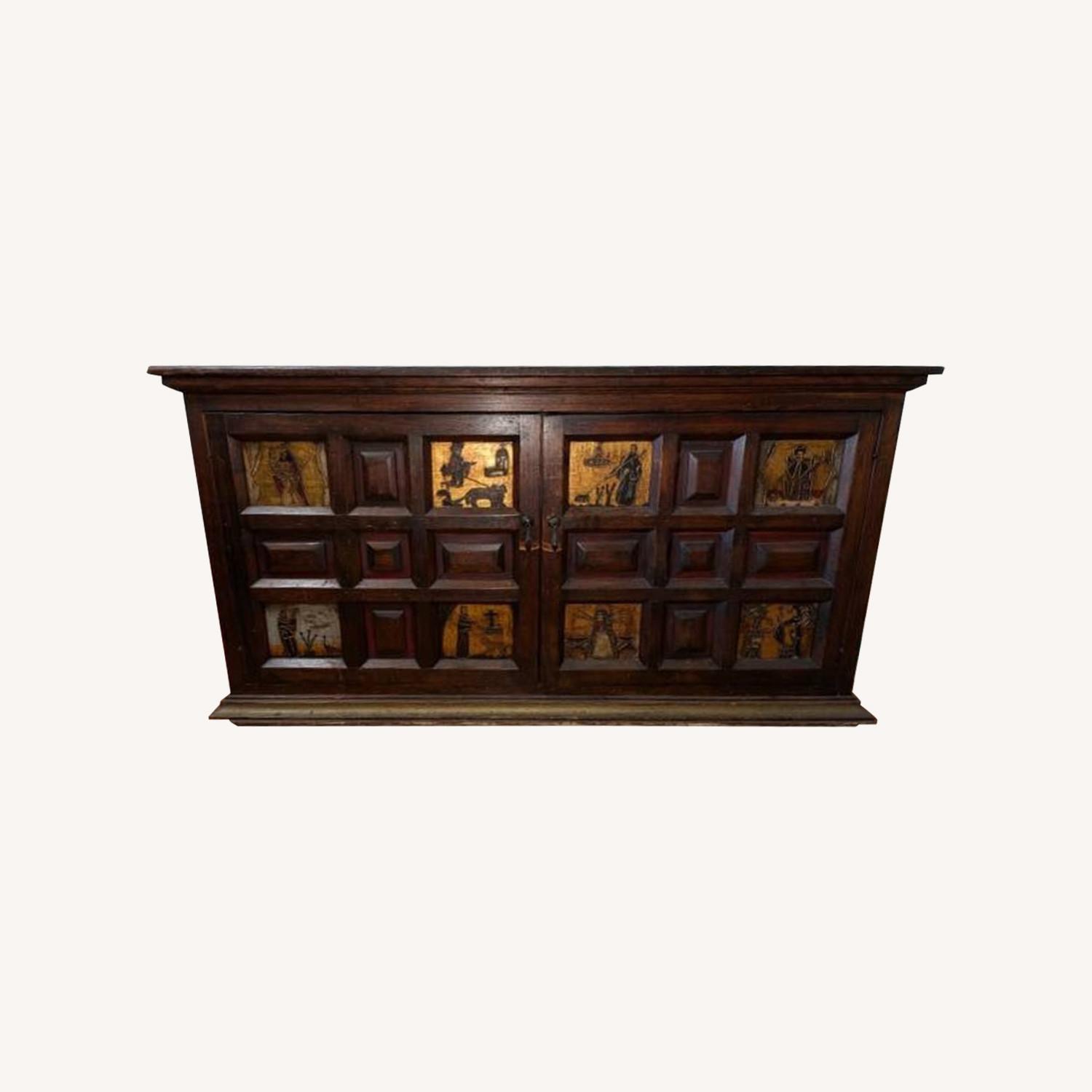 19c Spanish Colonial Sideboard - AptDeco