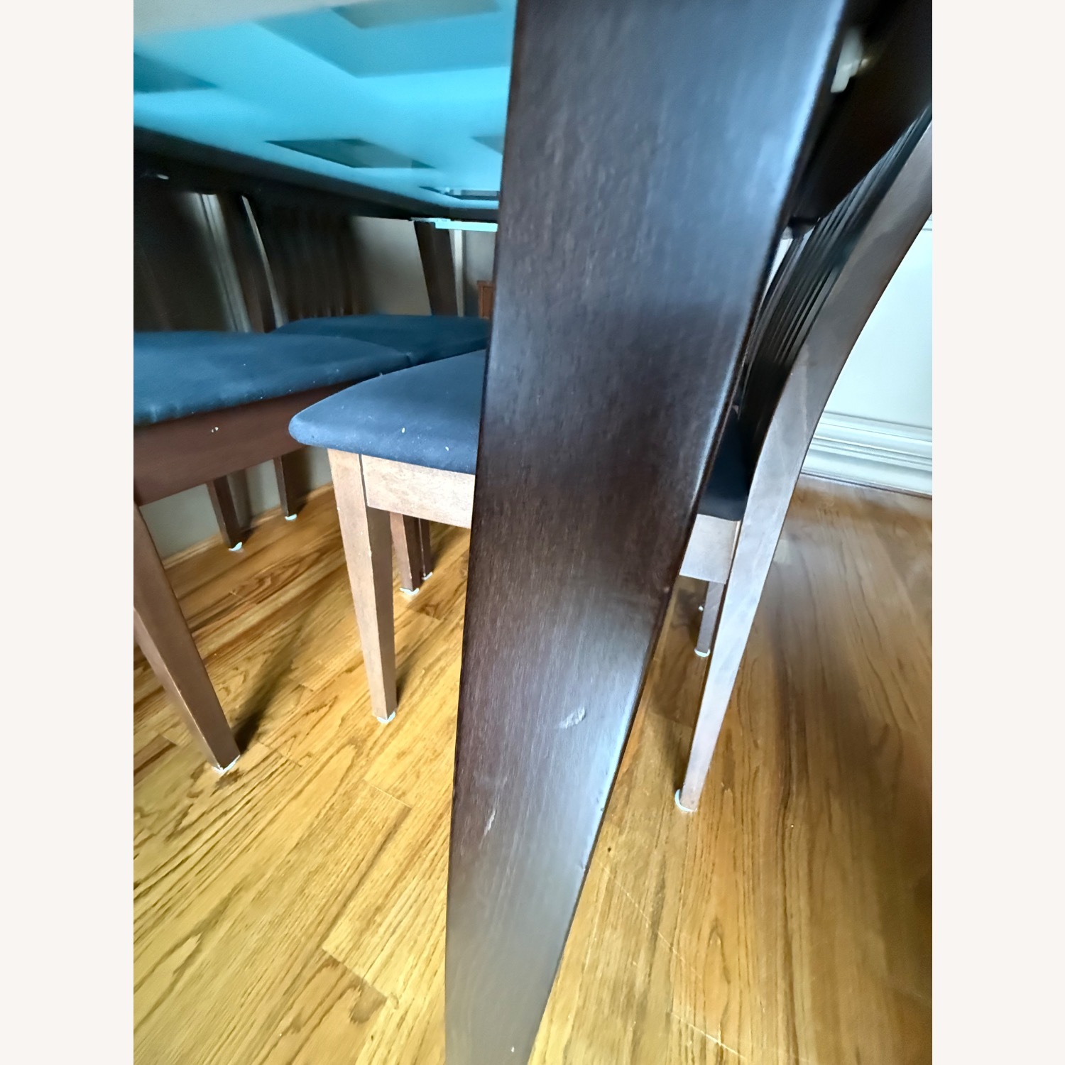 Calligaris Italian Glass Top Extendable Table - AptDeco