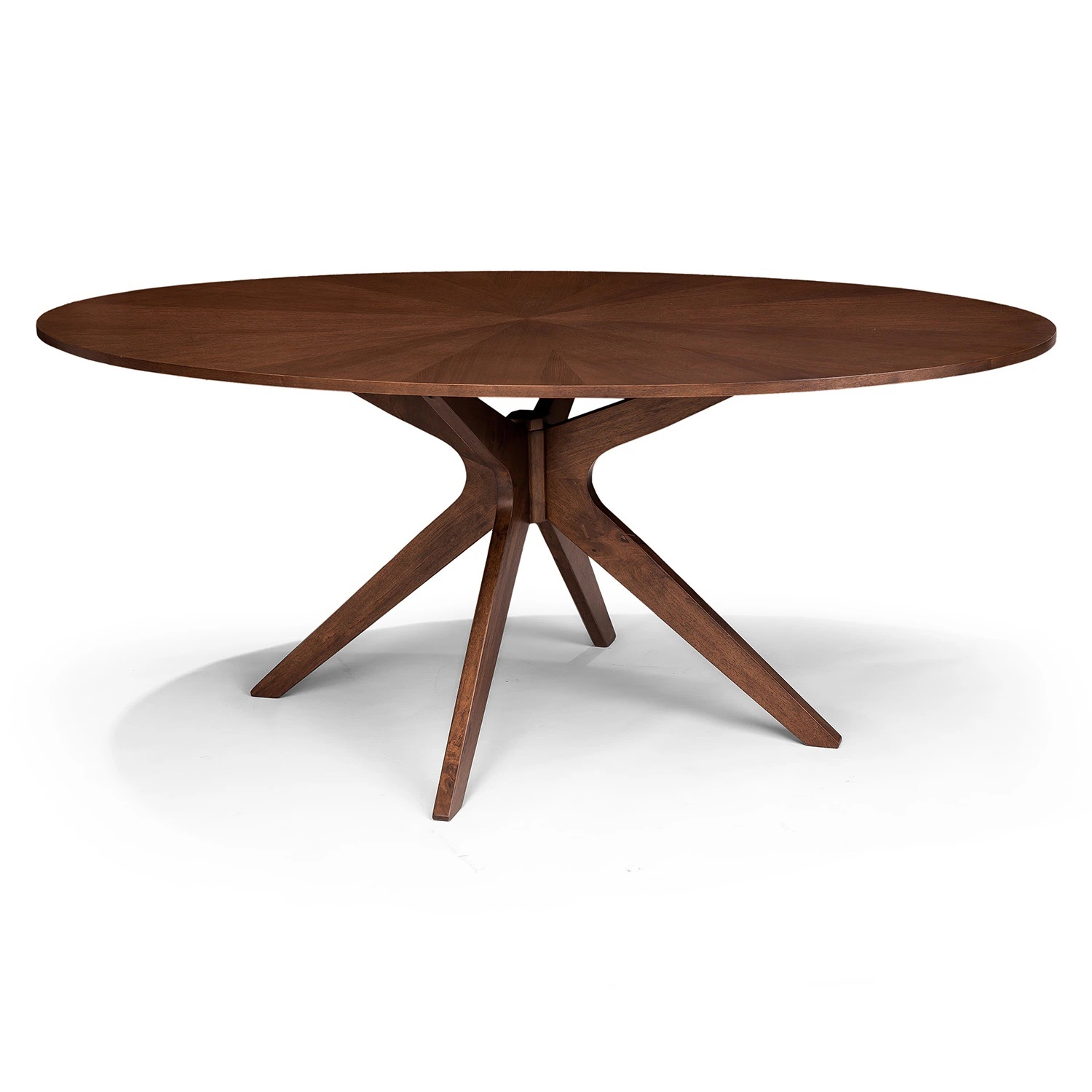Article Mid-Century Walnut Conan Dining Table - AptDeco