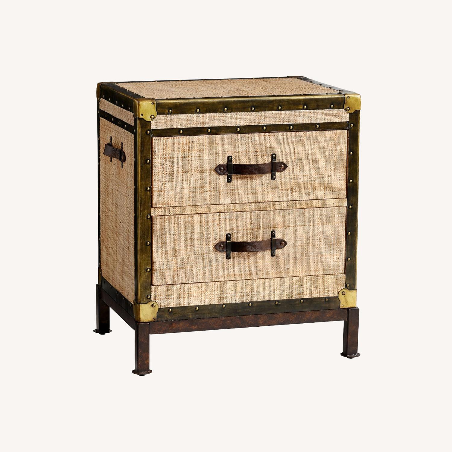 Pottery Barn Ludlow Trunk Nightstand (22") - AptDeco