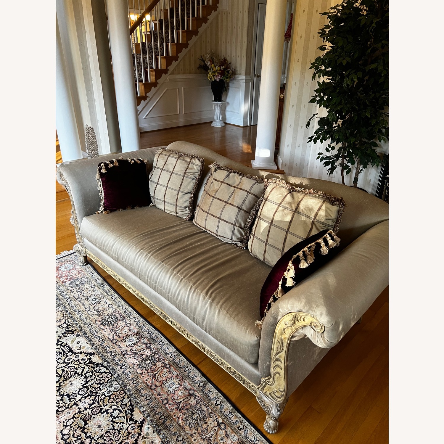 Schnadig Formal Living Room Sofa - AptDeco