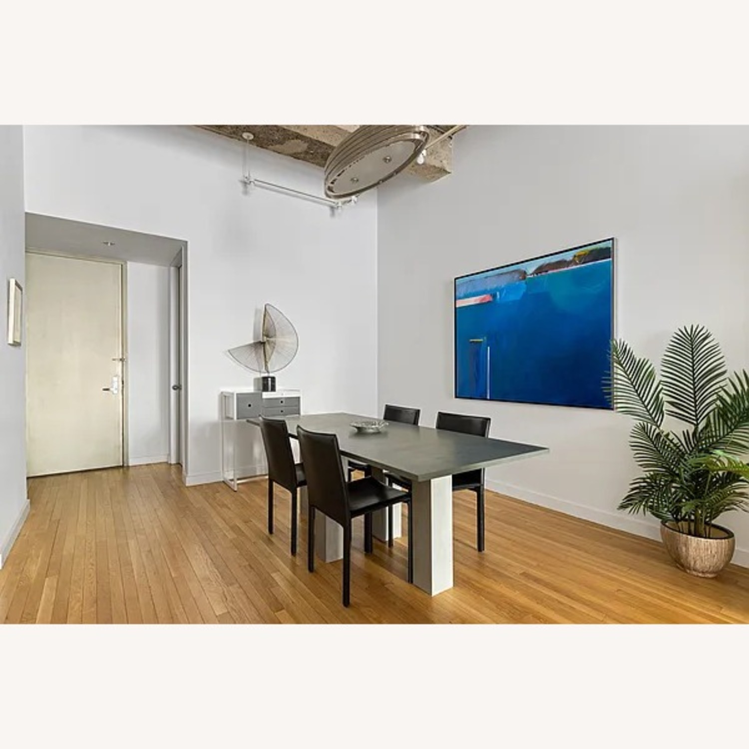 Stone Dining Table - AptDeco