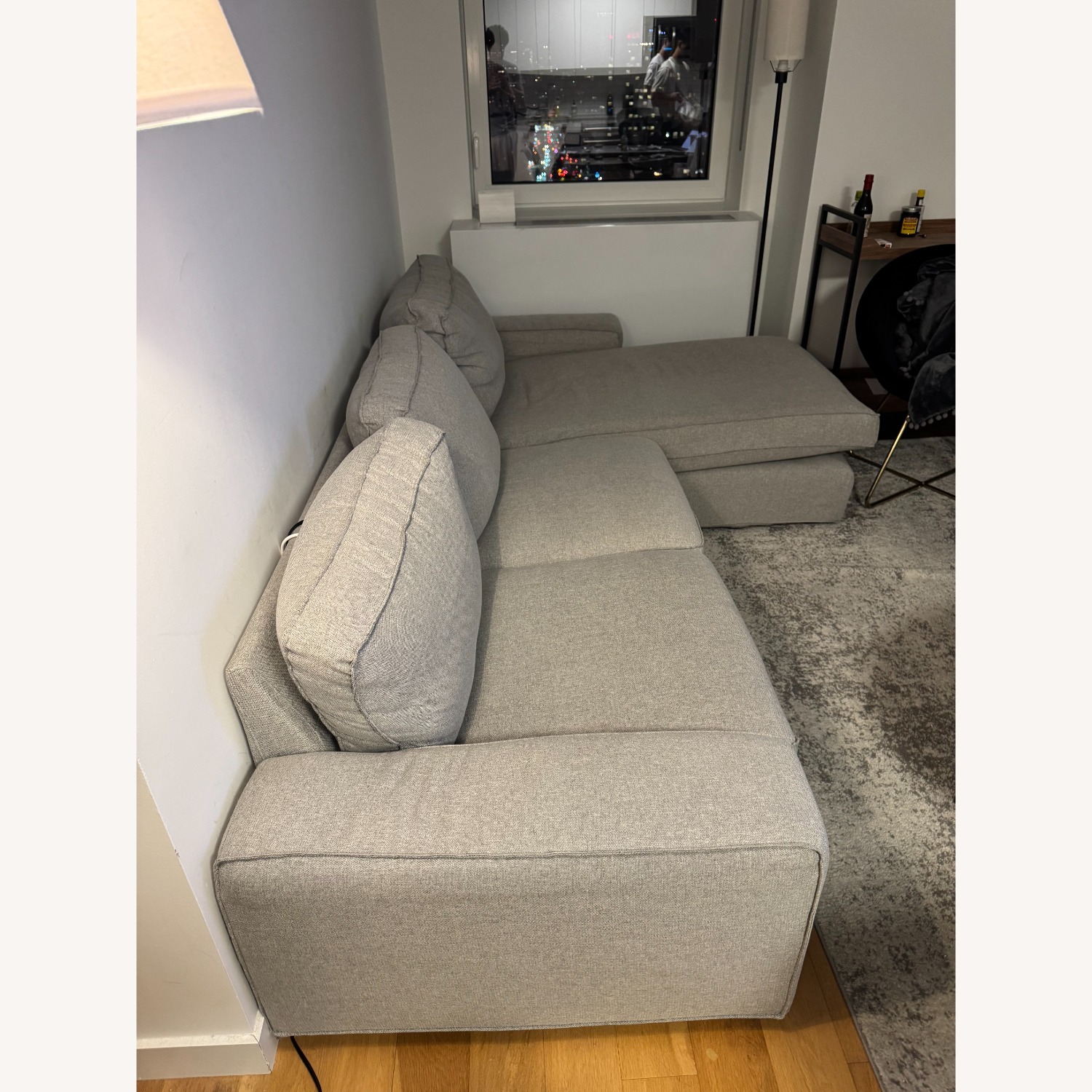 IKEA Kivik Grey Couch - AptDeco
