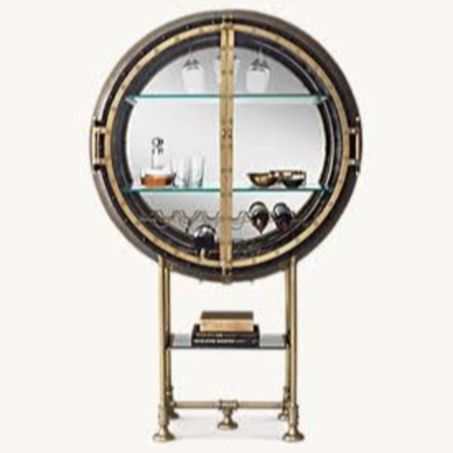 Restoration Hardware Porthole Bar - AptDeco