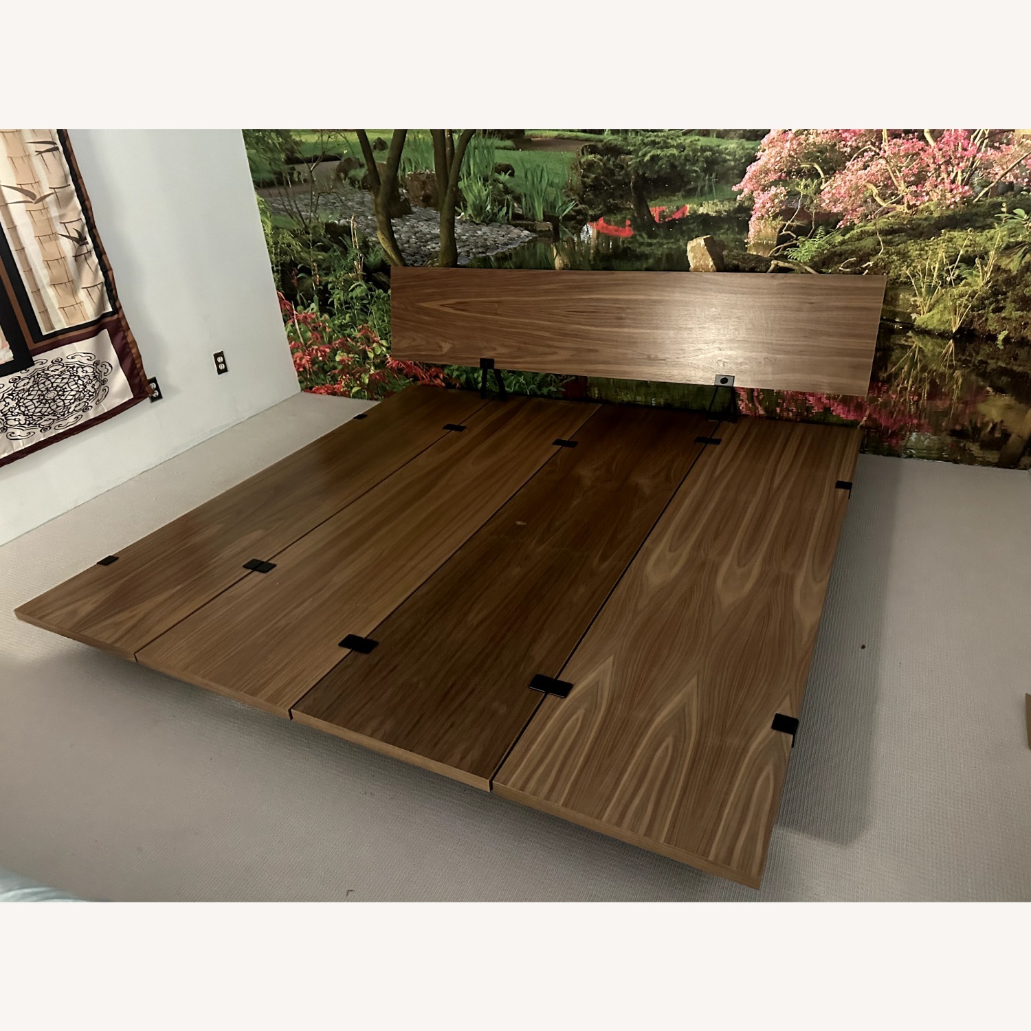 Floyd King Bed Frame with Headboard - AptDeco