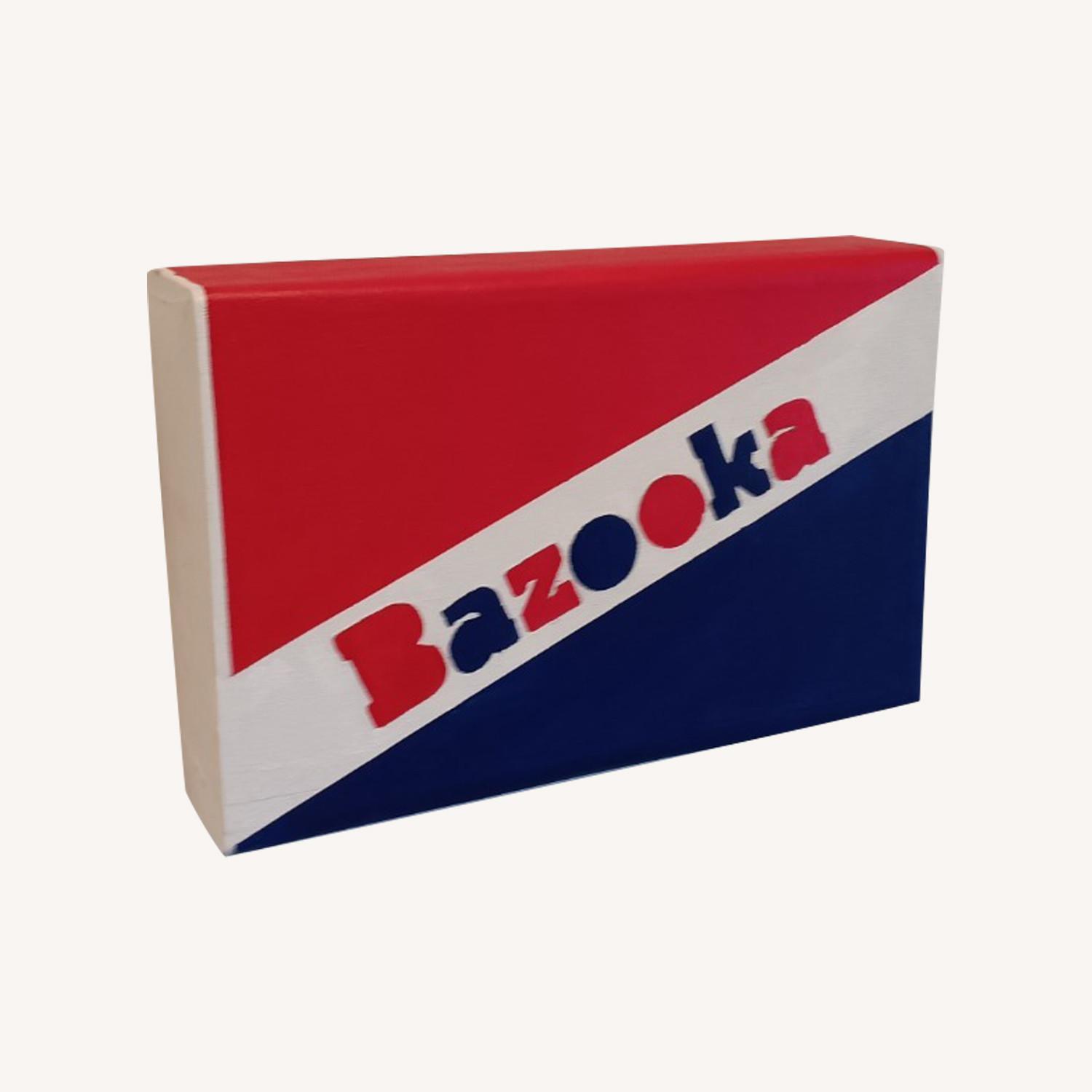 Bazooka Original Acrylic Art - AptDeco