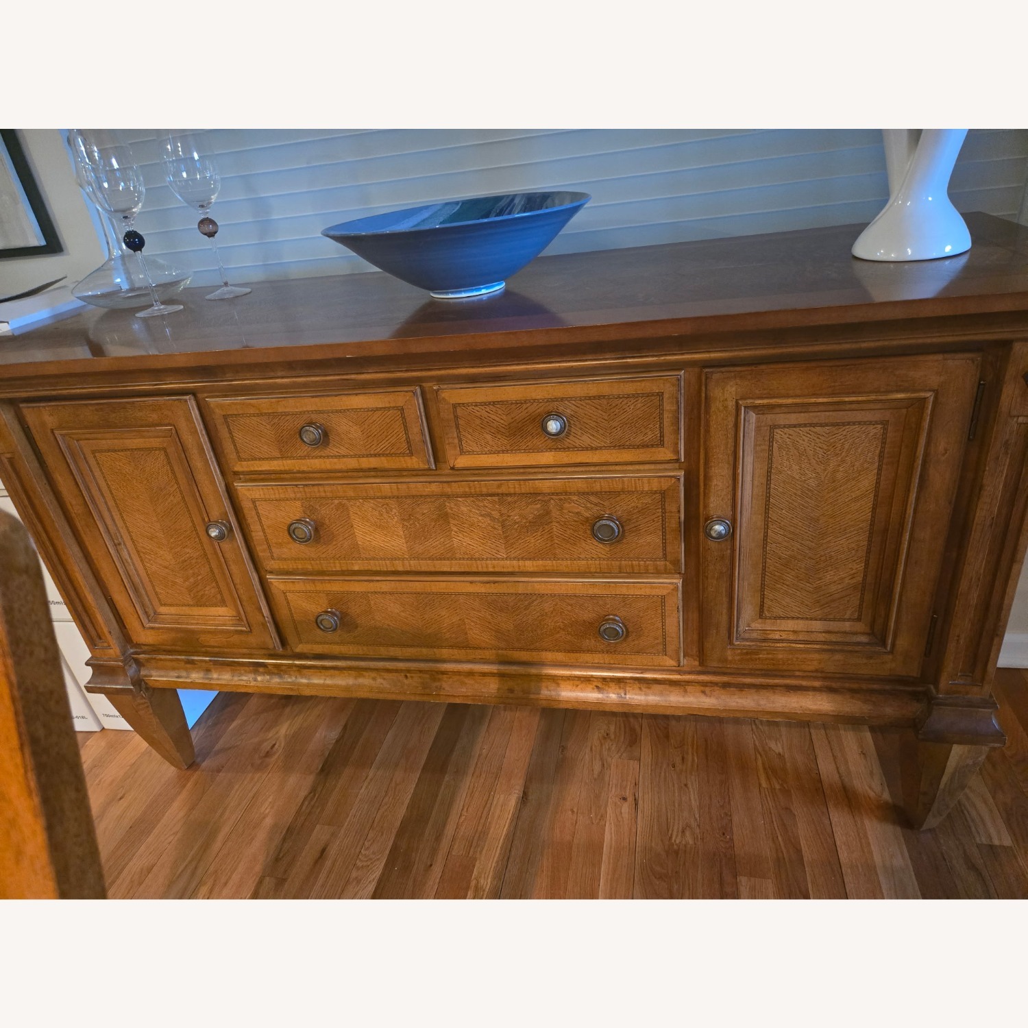 Hardwood Buffet Cabinet - AptDeco