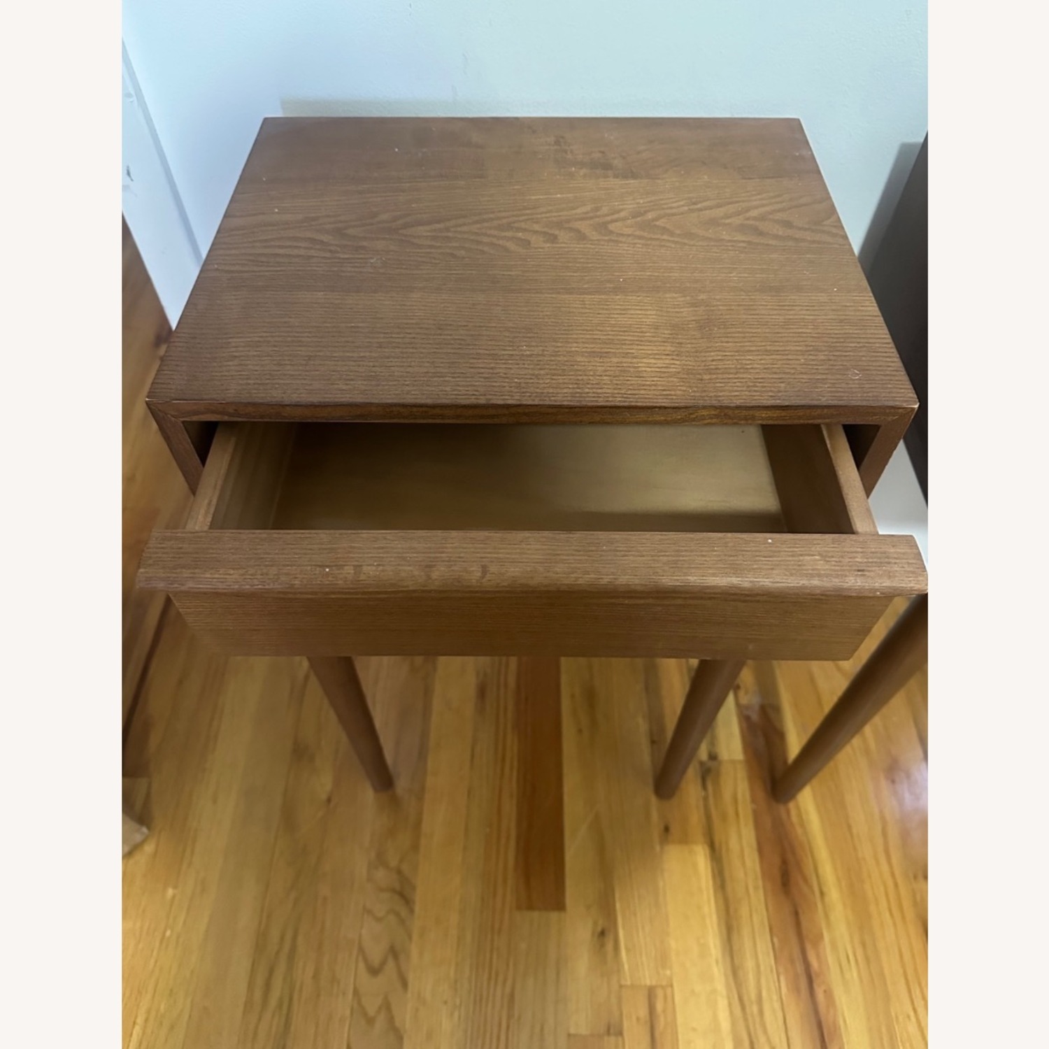 Zara Home Oak Wood Nightstand - AptDeco