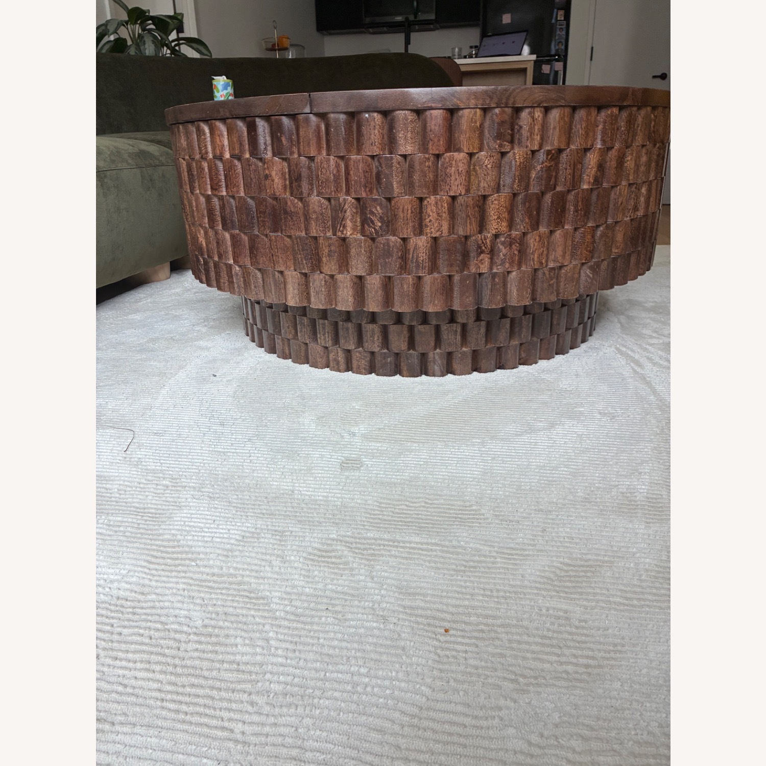 Joss & Main Abshire Solid Mango Wood - AptDeco