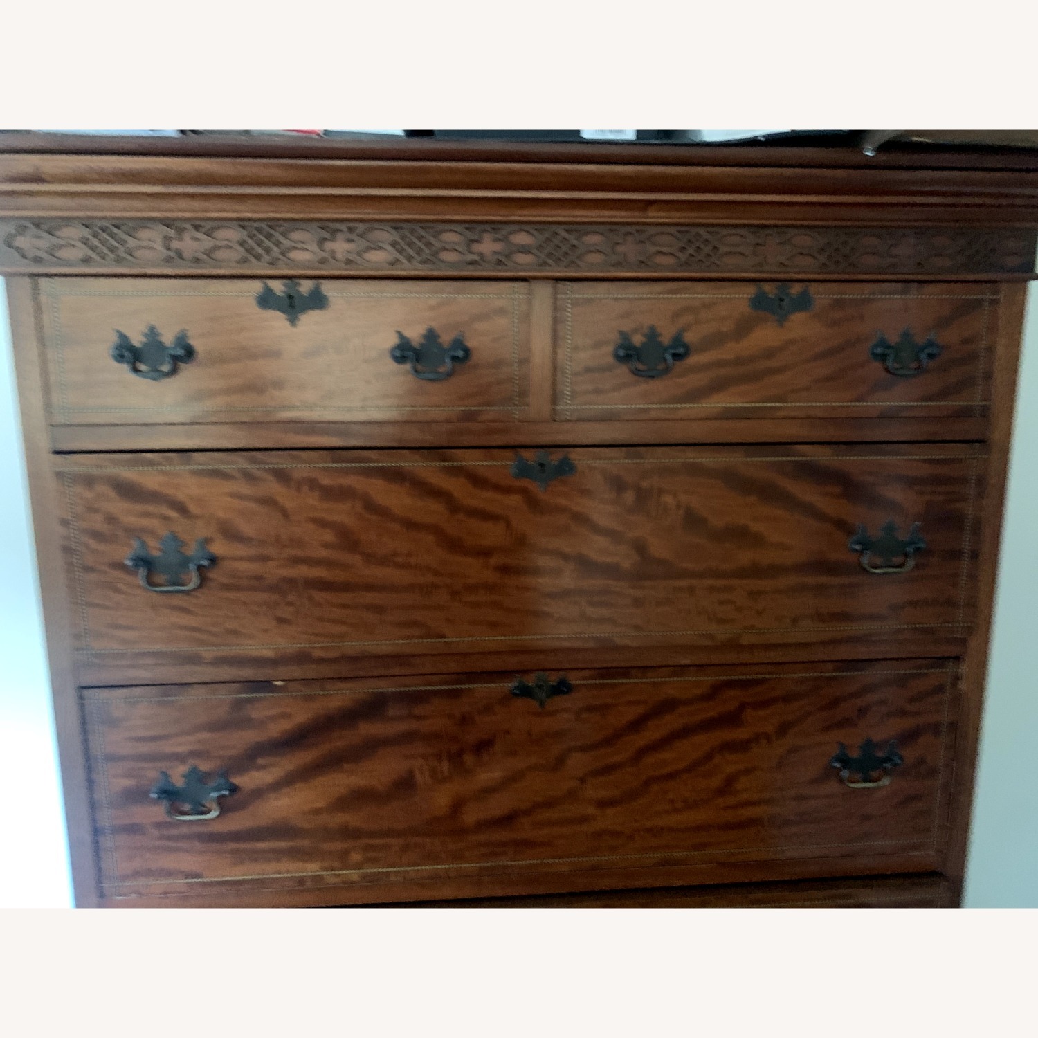 Vintage Handmade Dresser - Wood - AptDeco