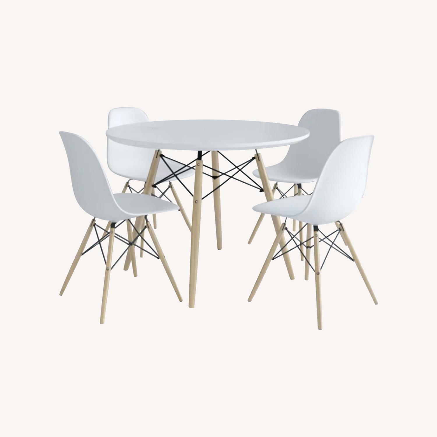 Allmodern Jordan 4 Person Dining Set - AptDeco