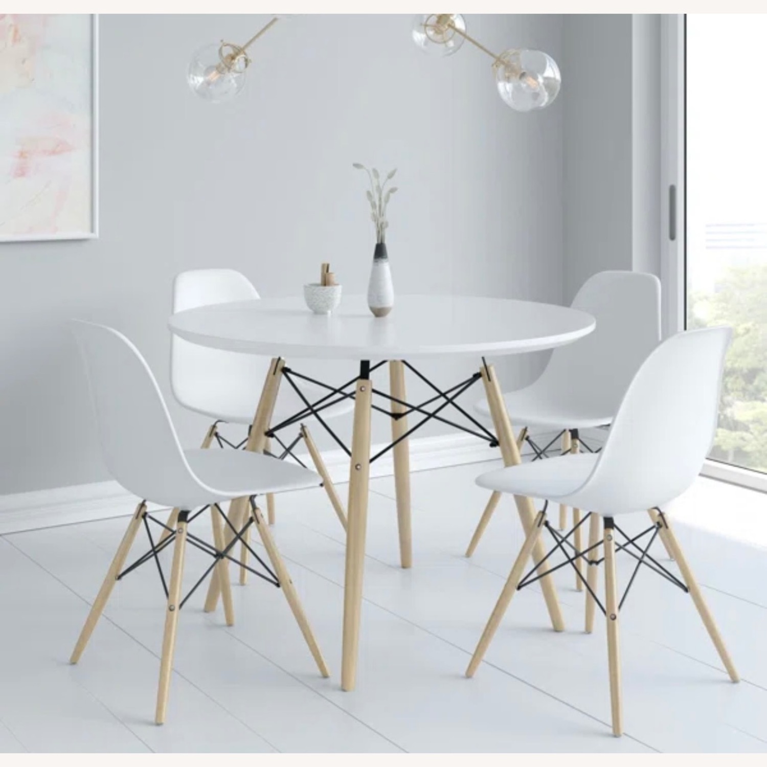 Allmodern Jordan 4 Person Dining Set - AptDeco